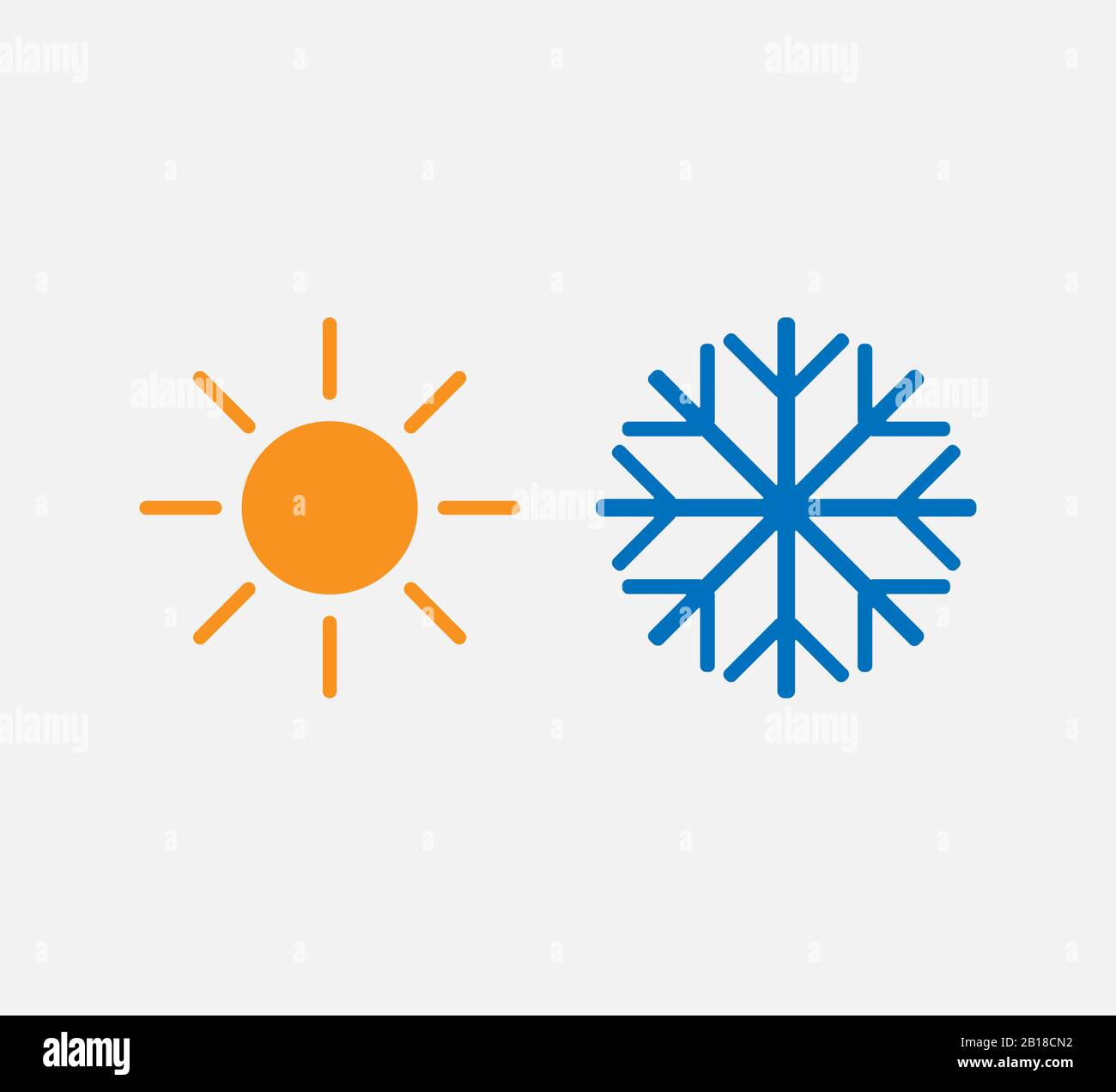 Vector high temperature warning sign hi-res stock photography and ...