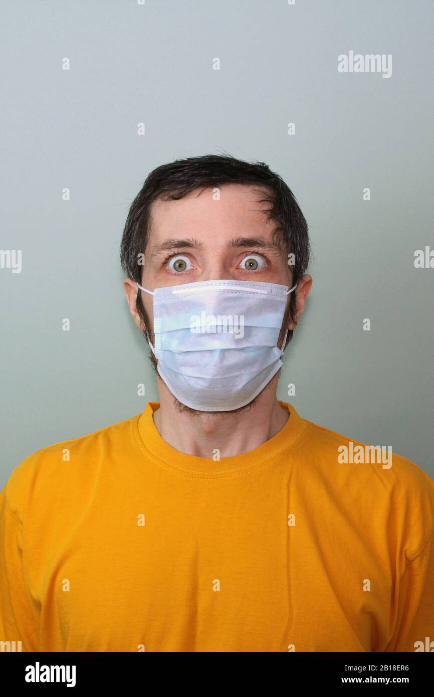 Male mask with bulging eyes hi-res stock photography and images - Alamy
