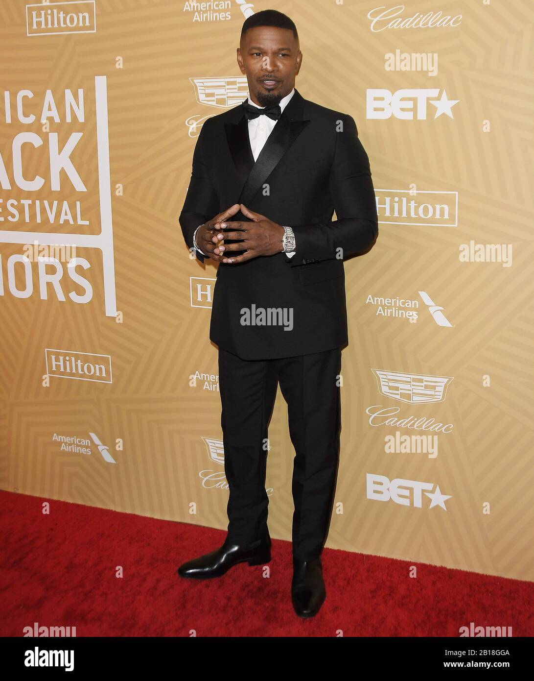 Jamie Foxx arrives at the American Black Film Festival Honors Awards ...