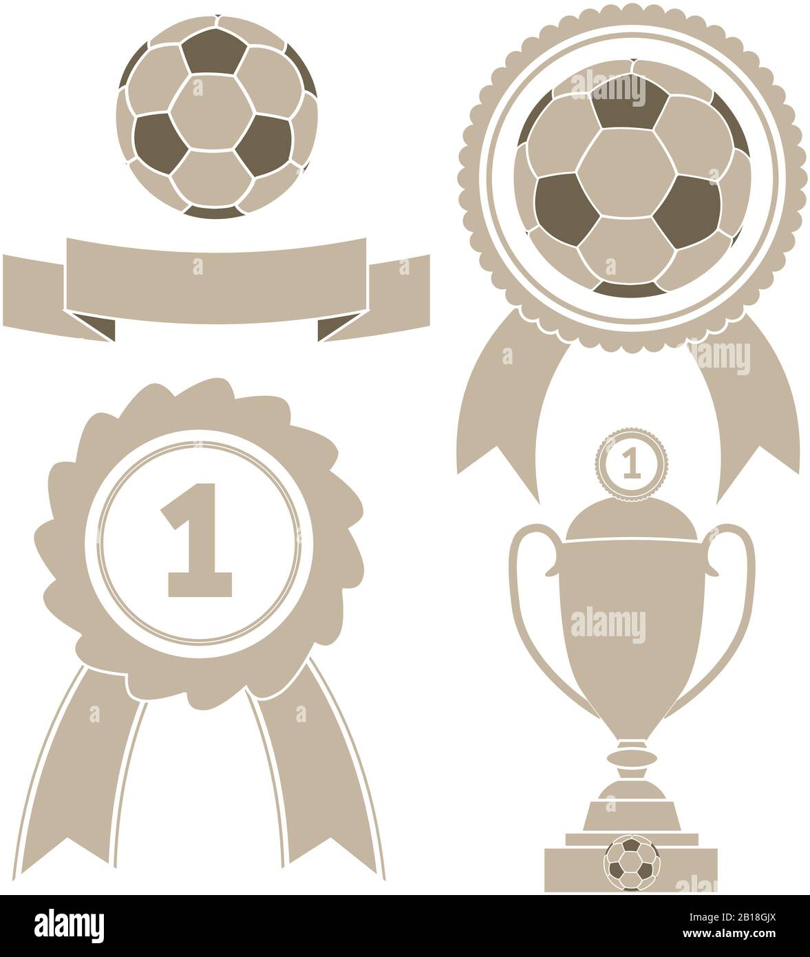 Old soccer ball Stock Vector Images - Alamy