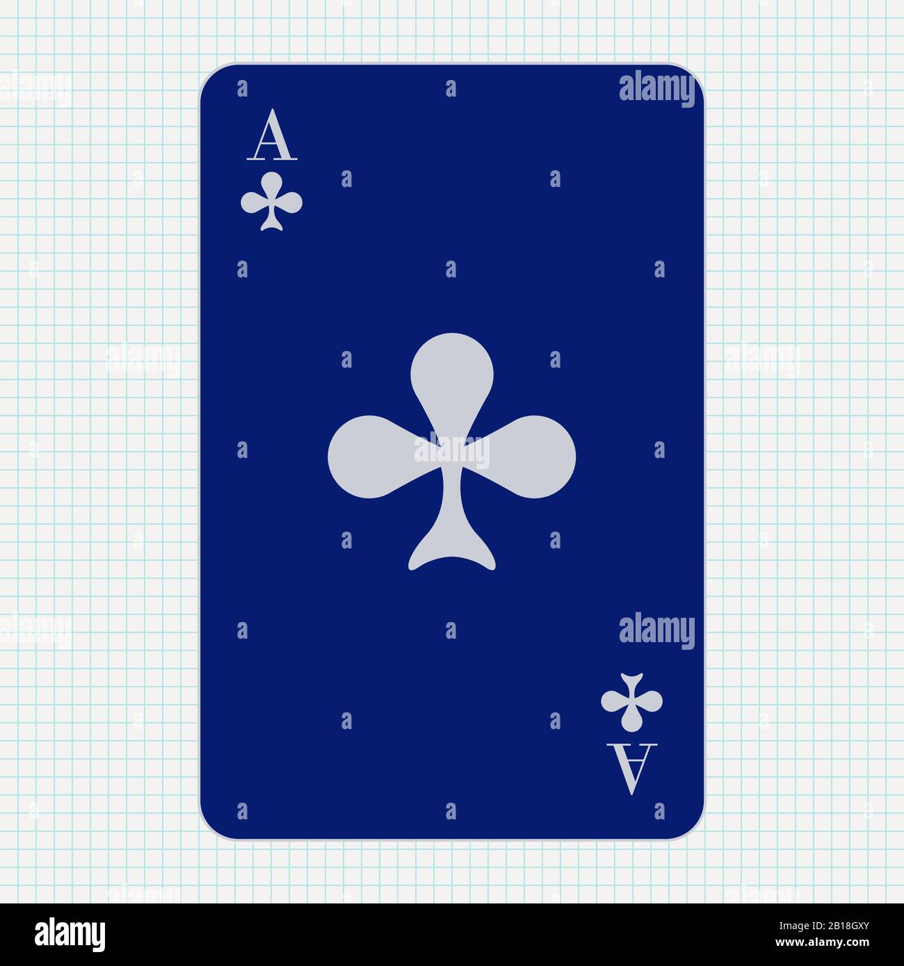 Icon clubs shape gambling Stock Vector Images - Alamy