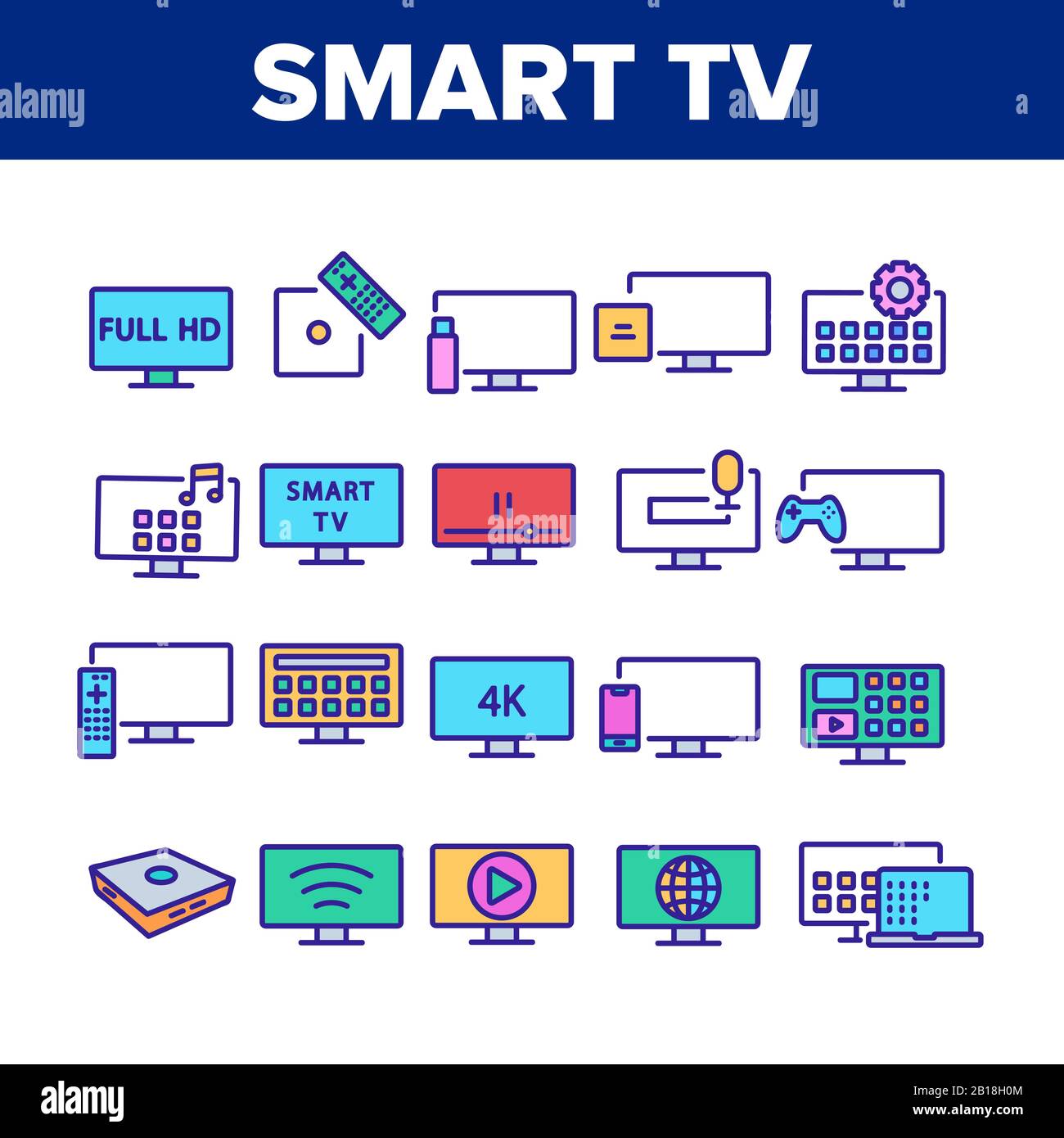 Tv Set Collection High Resolution Stock Photography and Images - Alamy