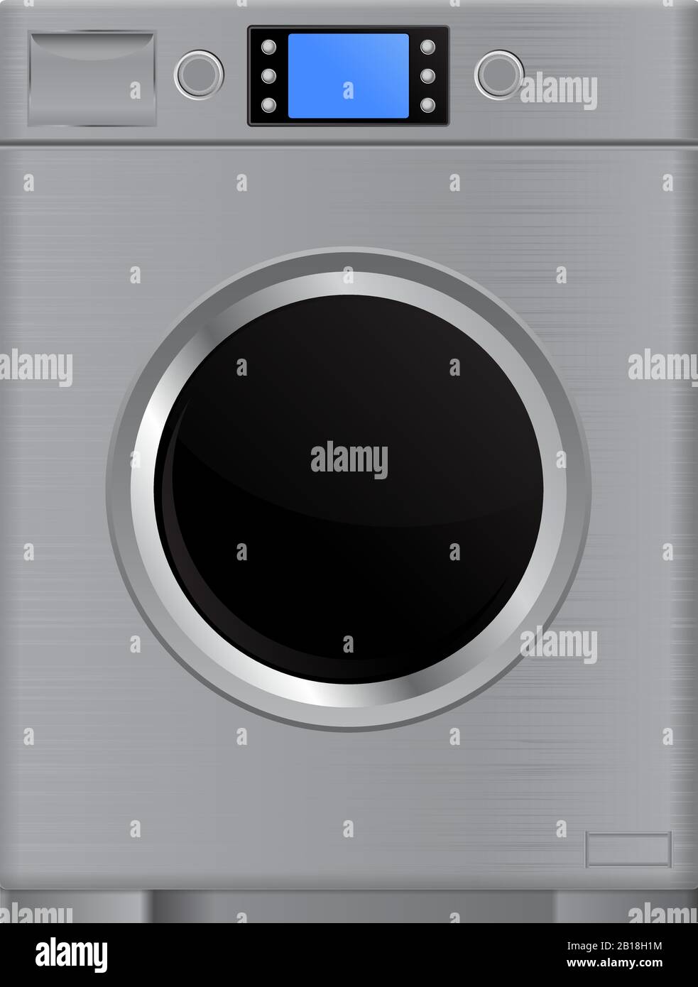 Washing machine laundry home Cut Out Stock Images & Pictures - Alamy