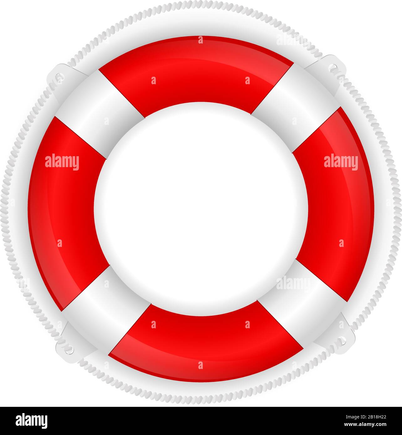 Life saving ring white background Stock Vector Images - Alamy