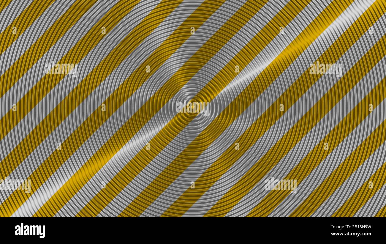 abstract background made of ripples in circles over a stripped pattern ...