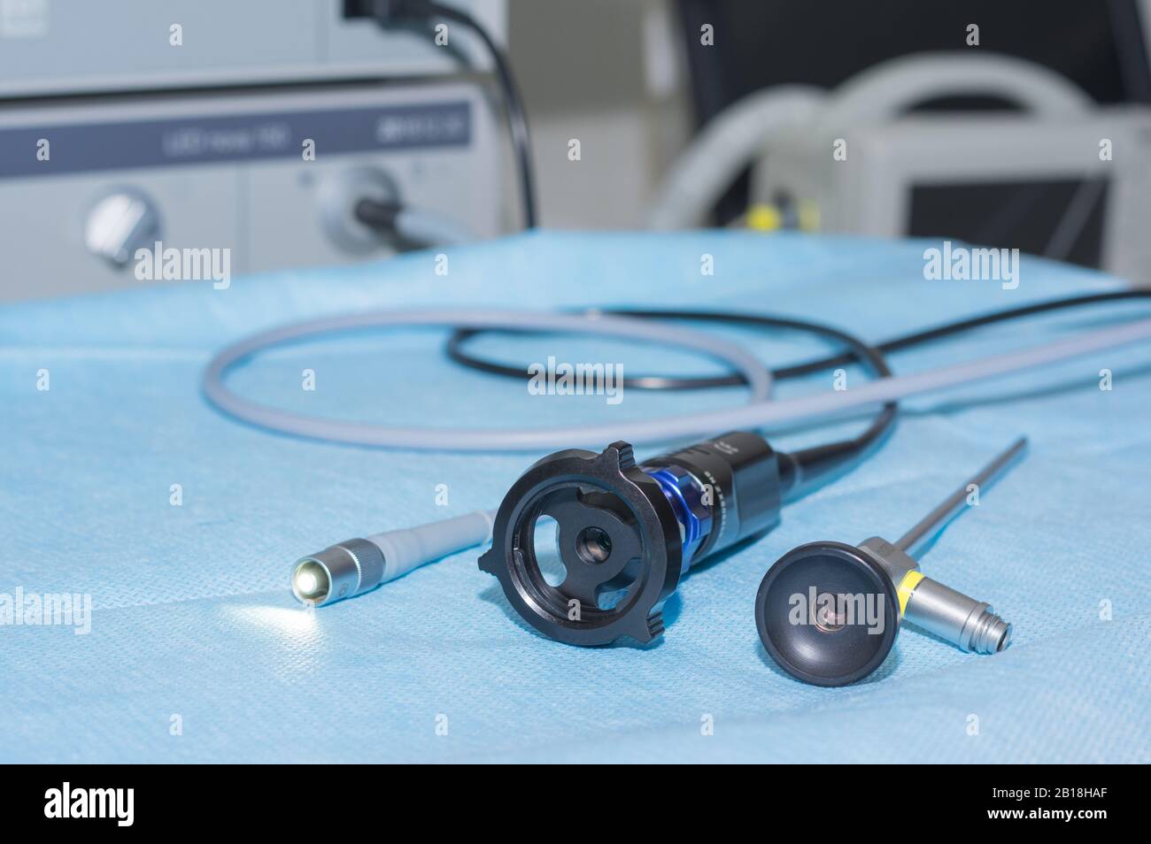 Instruments for endoscopic examination Stock Photo - Alamy