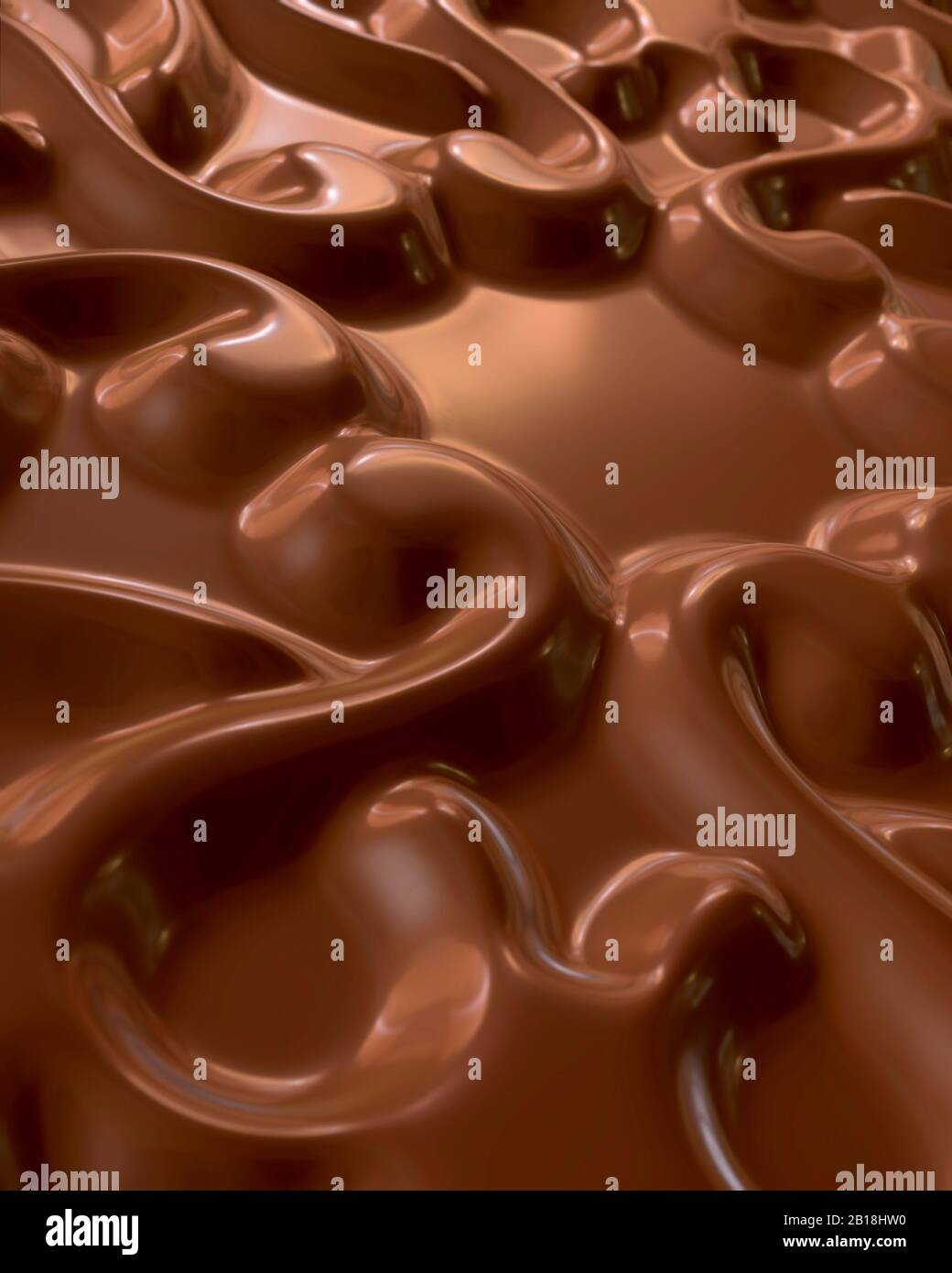 Ornate chocolate background pattern Stock Photo - Alamy