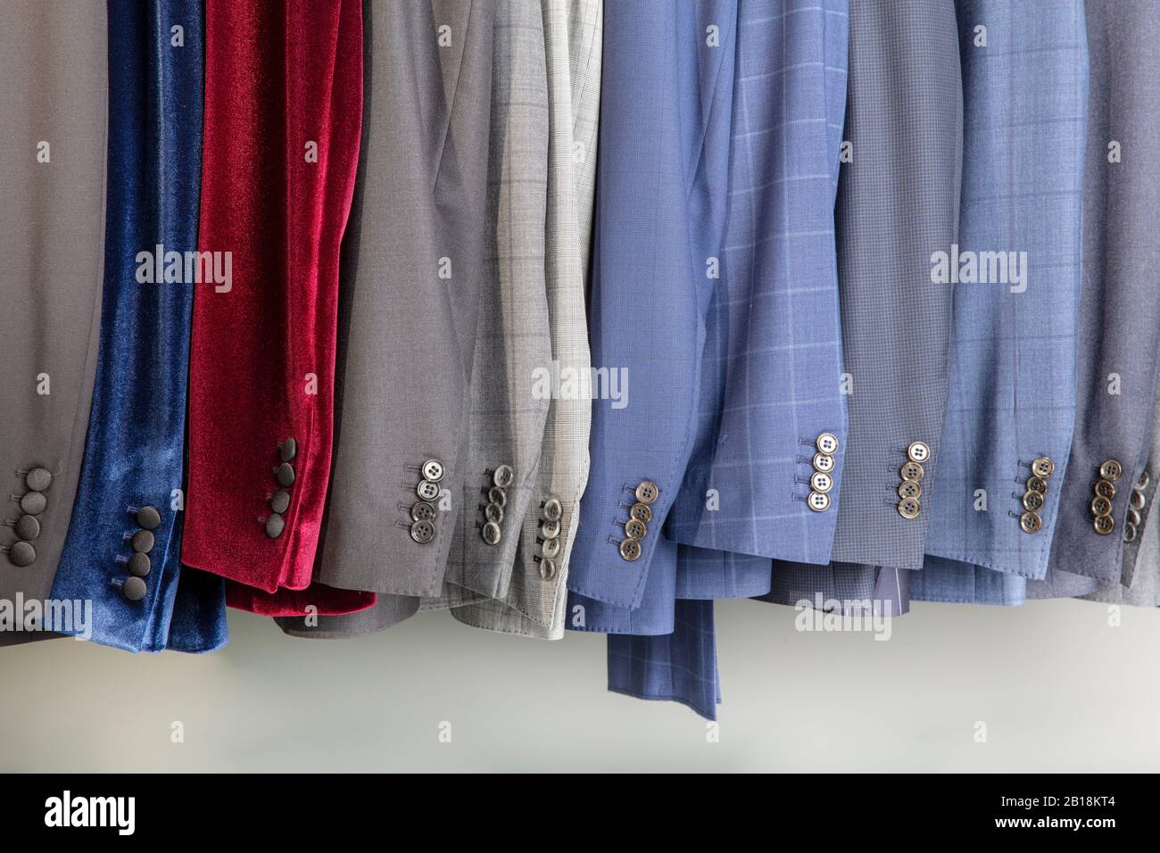 Blazers rack hi-res stock photography and images - Alamy