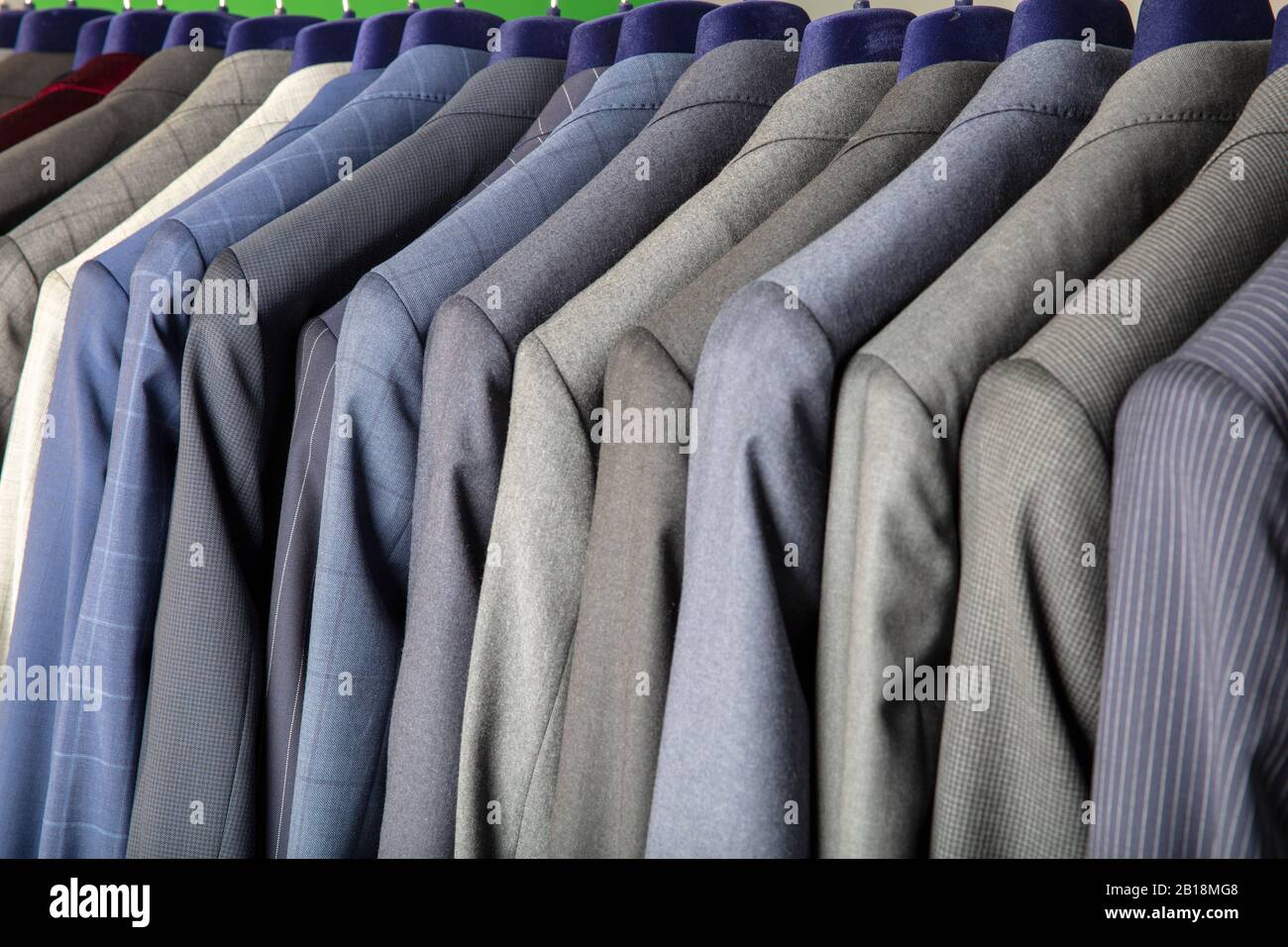 Blazers rack hi-res stock photography and images - Alamy
