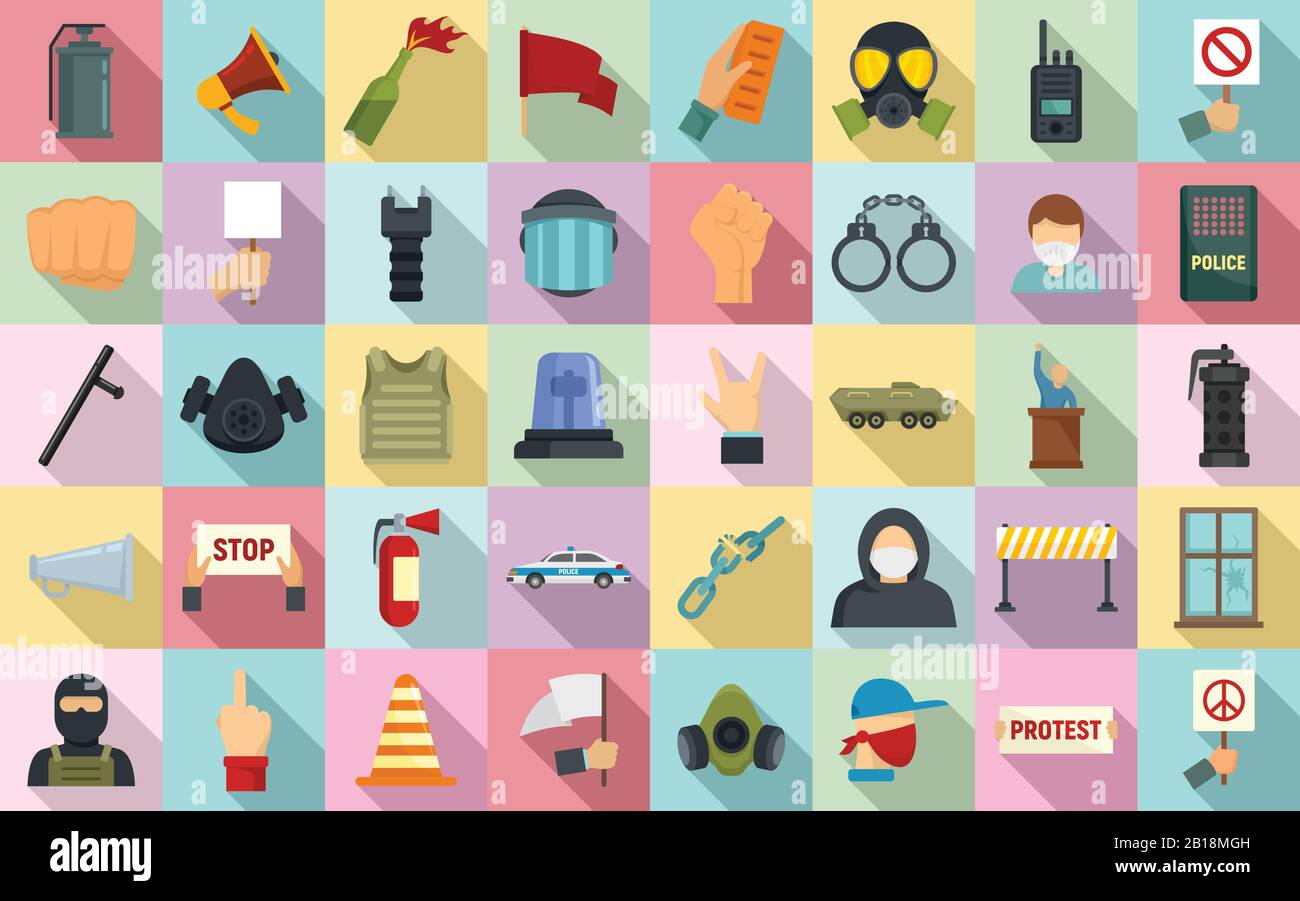 By the protestors Stock Vector Images - Alamy