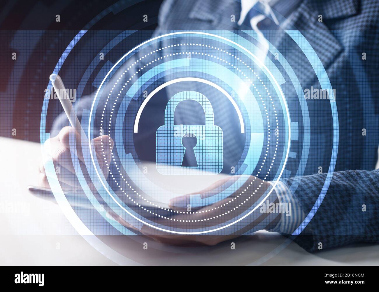 Cyber security and data privacy protection concept Stock Photo - Alamy