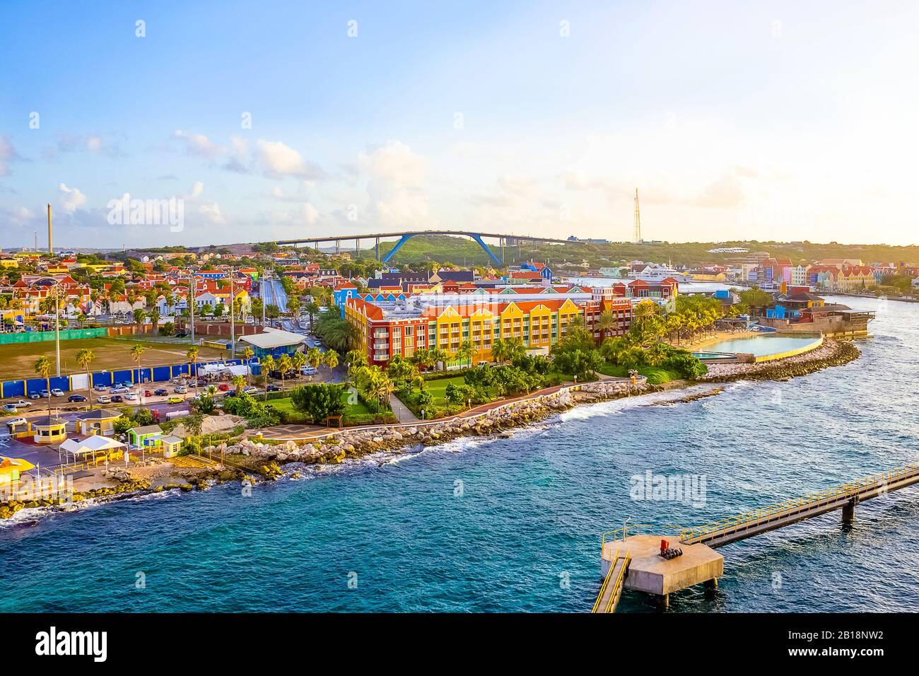 The Caribbean. The Island Of Curacao. Curacao is a tropical Paradise in ...
