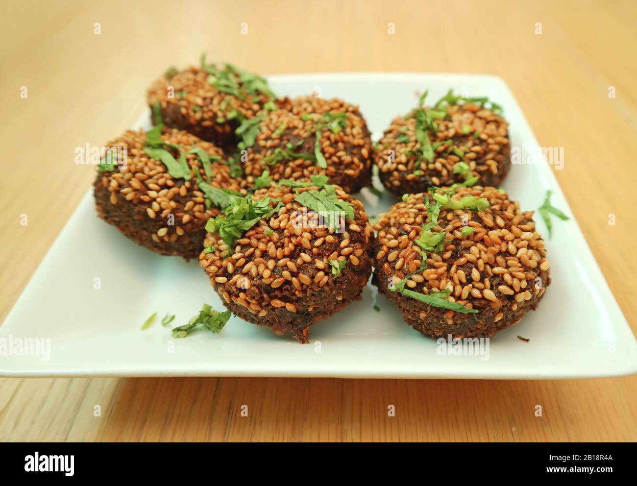 Falafel Deep-fried Balls, a Famous Middle Eastern Snack or Appetizer ...