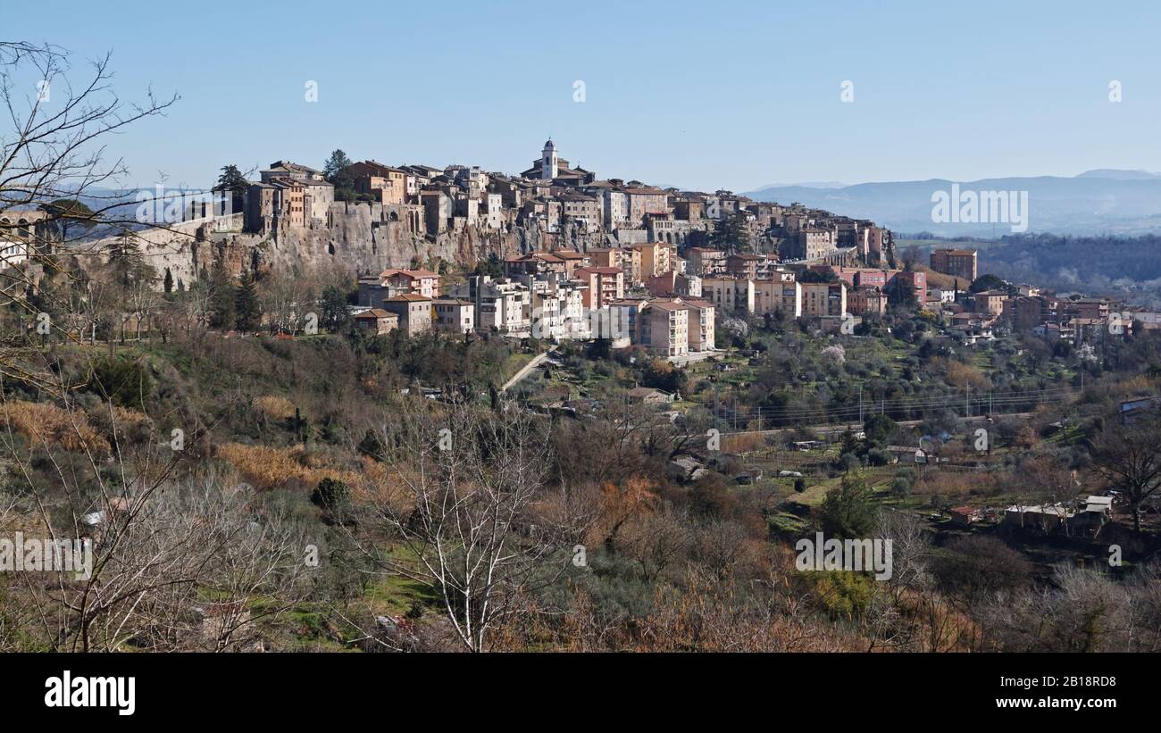 landscape of Orte, viterbo,latium, italy Stock Photo - Alamy