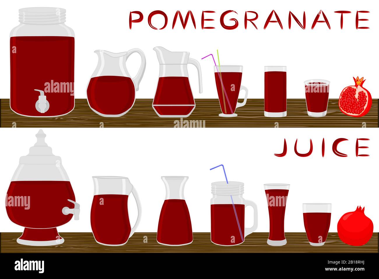 Plastic water jugs Stock Vector Images - Alamy