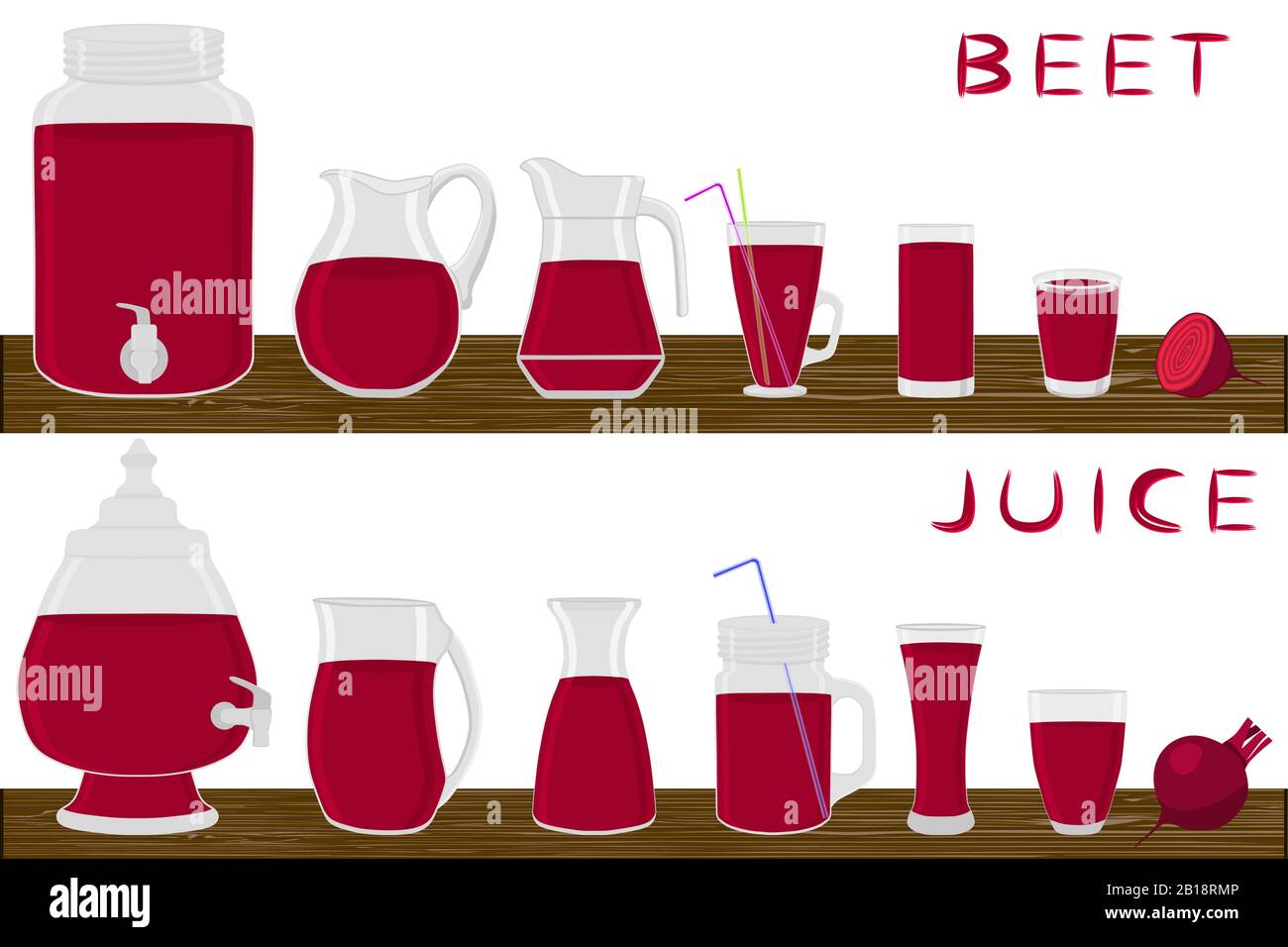 Beetroot jar Stock Vector Images - Alamy