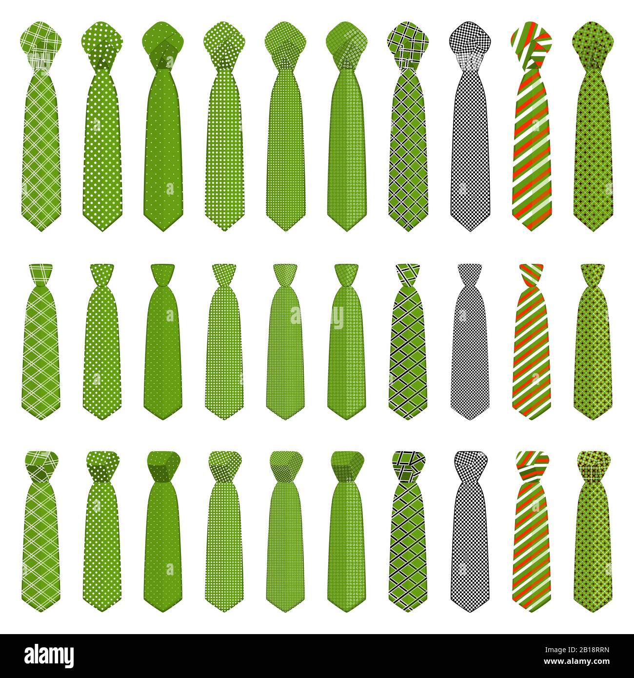 Green satin dress Stock Vector Images - Alamy