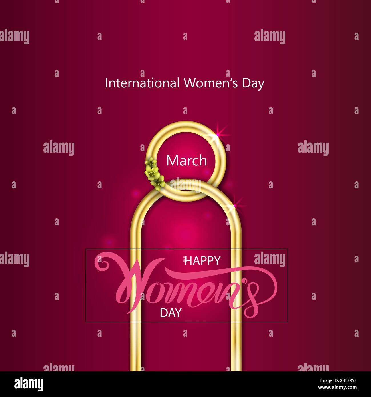 Eight gold Stock Vector Images - Alamy