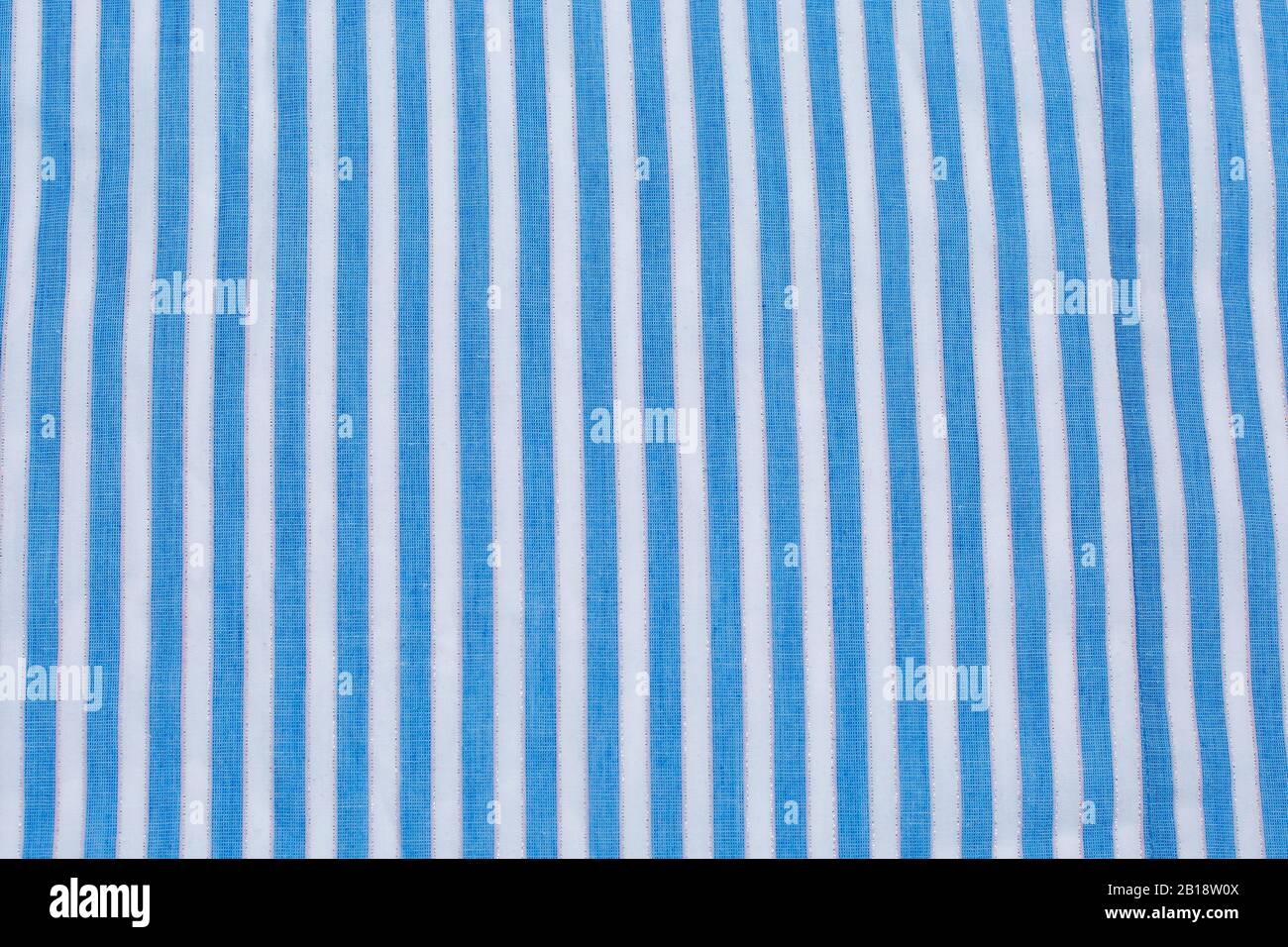 White and blue striped Fabric Swatch with silver thread Stock Photo - Alamy