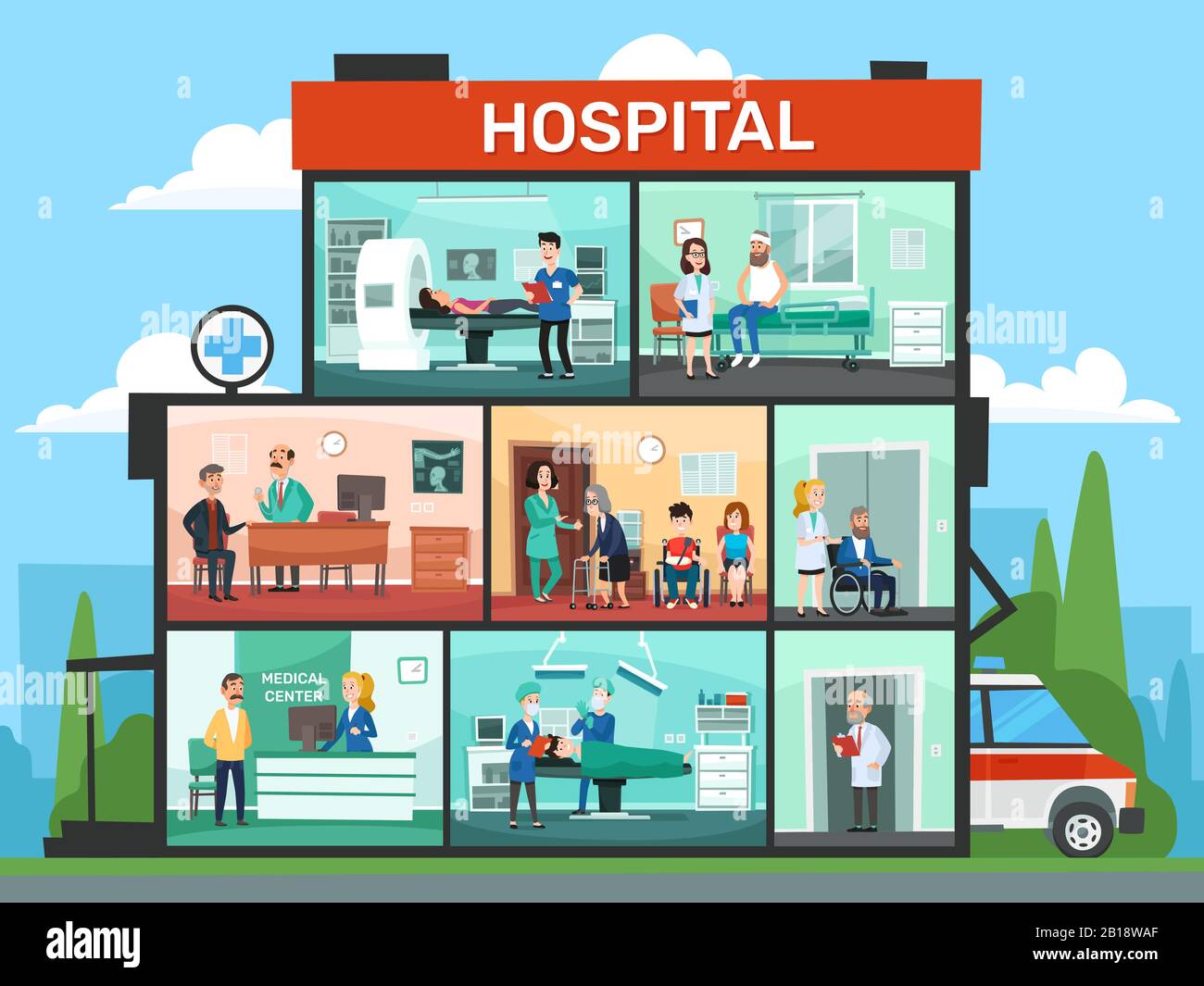 Emergency Room Clip Art