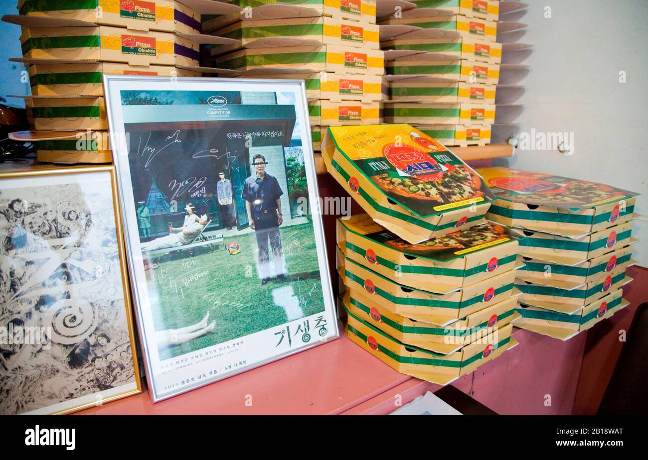 Pizza Generation in the film "Parasite", Feb 17, 2020 : The pizza joint ...