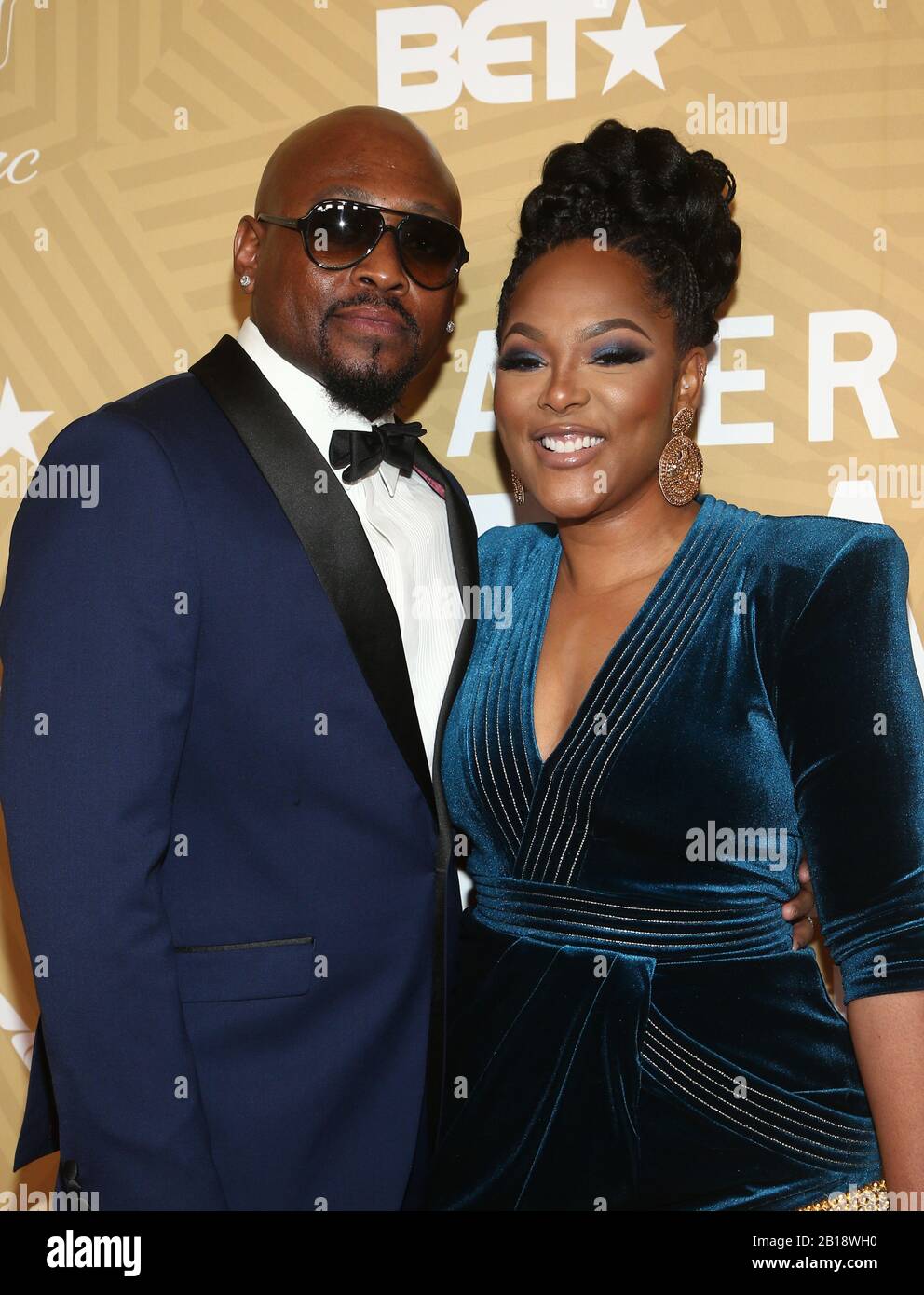 Beverly Hills, Ca. 23rd Feb, 2020. Omar Epps and Keisha Epps, at the ...