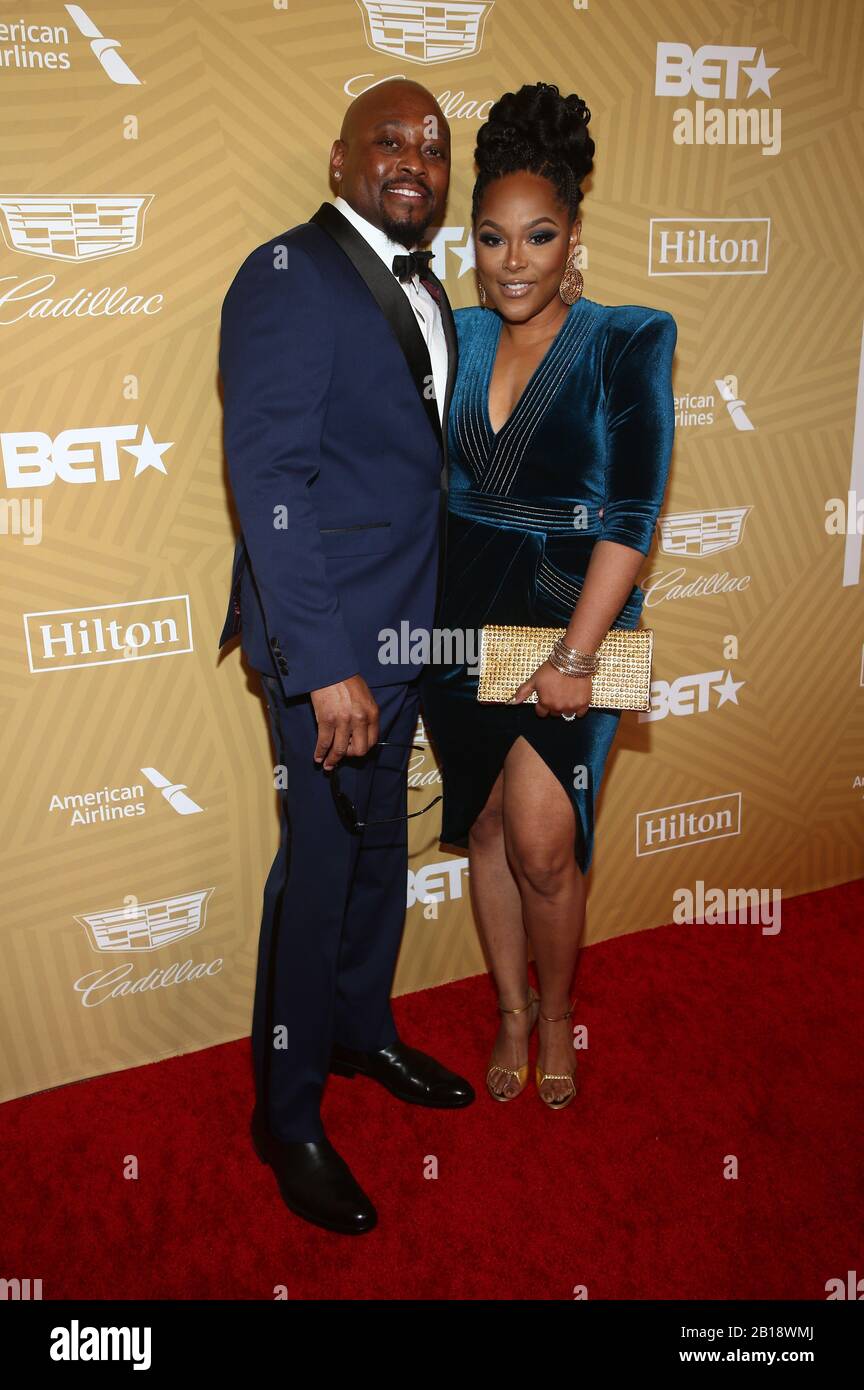 Beverly Hills, Ca. 23rd Feb, 2020. Omar Epps and Keisha Epps, at the ...