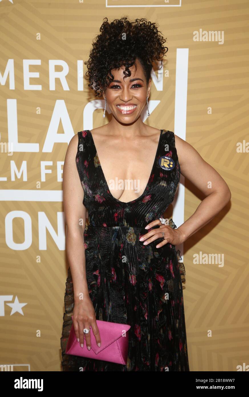 Beverly Hills, Ca. 23rd Feb, 2020. Dawn-Lyen Gardner, at the American ...