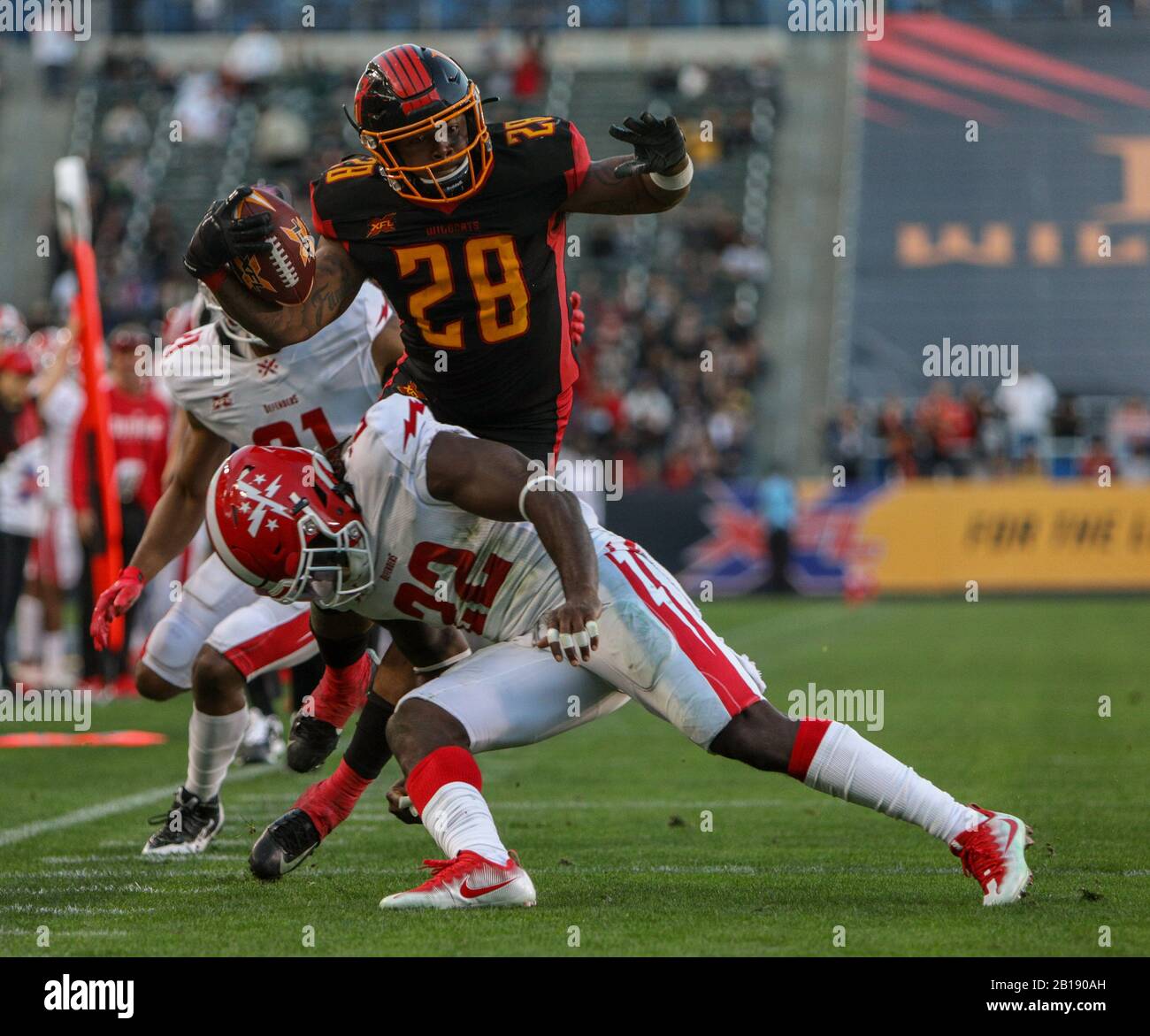 Carson, California, USA. 23rd Feb, 2020. 28 Martez Carter touchdown ...