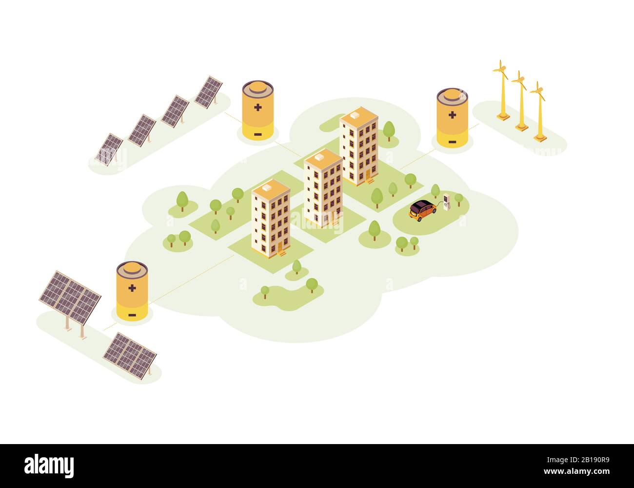 Energy station Cut Out Stock Images & Pictures - Alamy