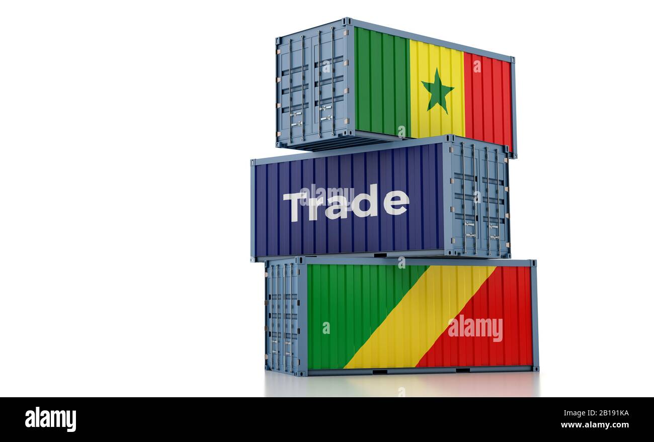 Congo senegal flag hi-res stock photography and images - Alamy