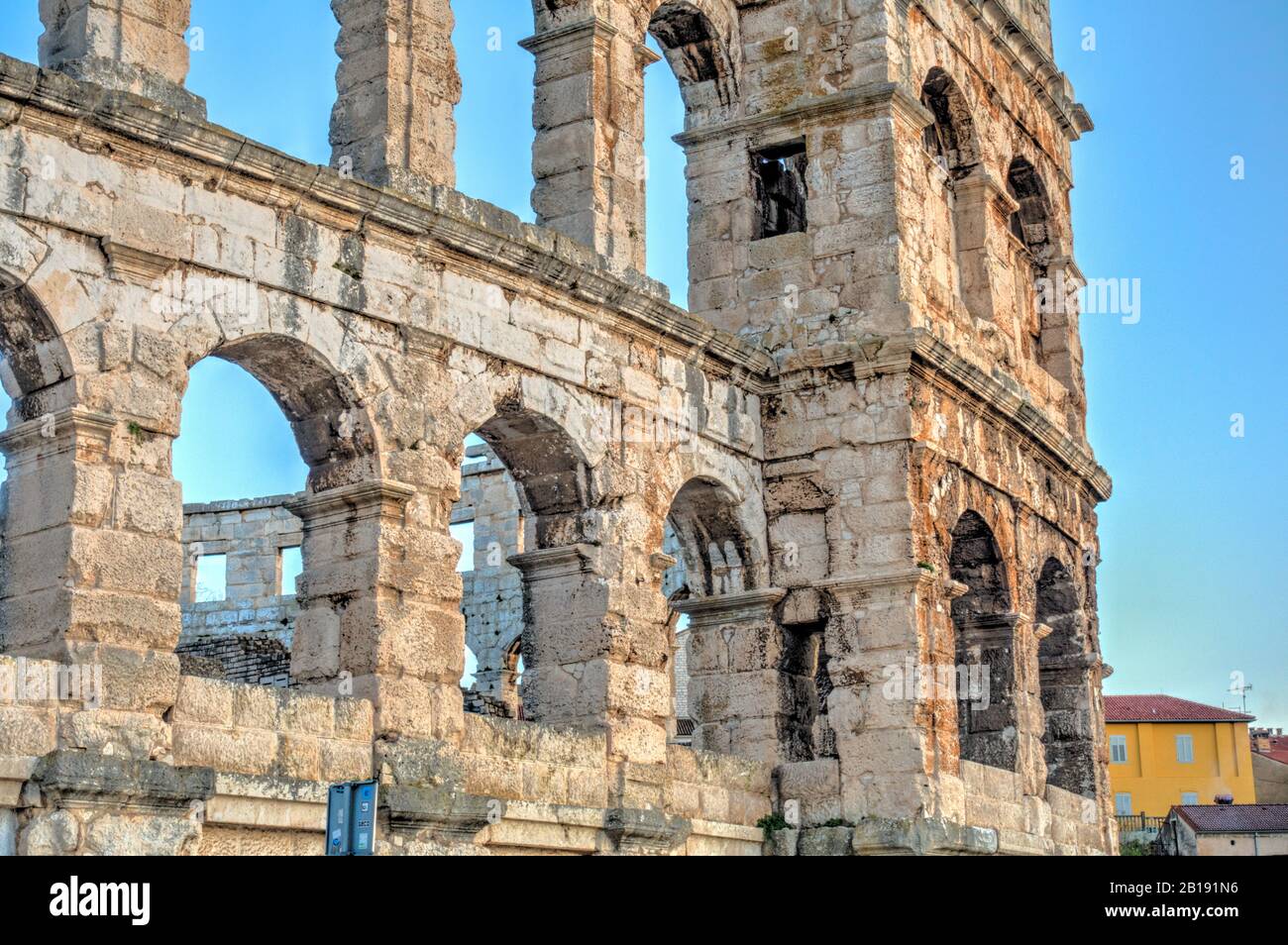 Pula Amphitheater High Resolution Stock Photography and Images - Alamy