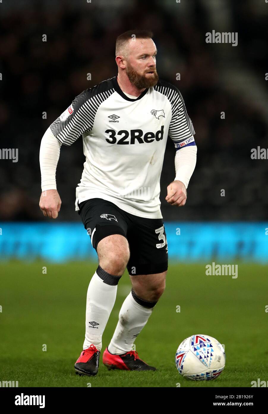 Derby County's Wayne Rooney Stock Photo - Alamy