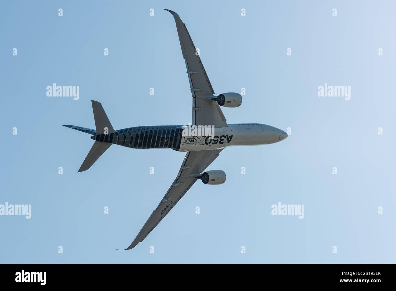 August 30, 2019. Zhukovsky, Russia. long-range wide-body twin-engine ...