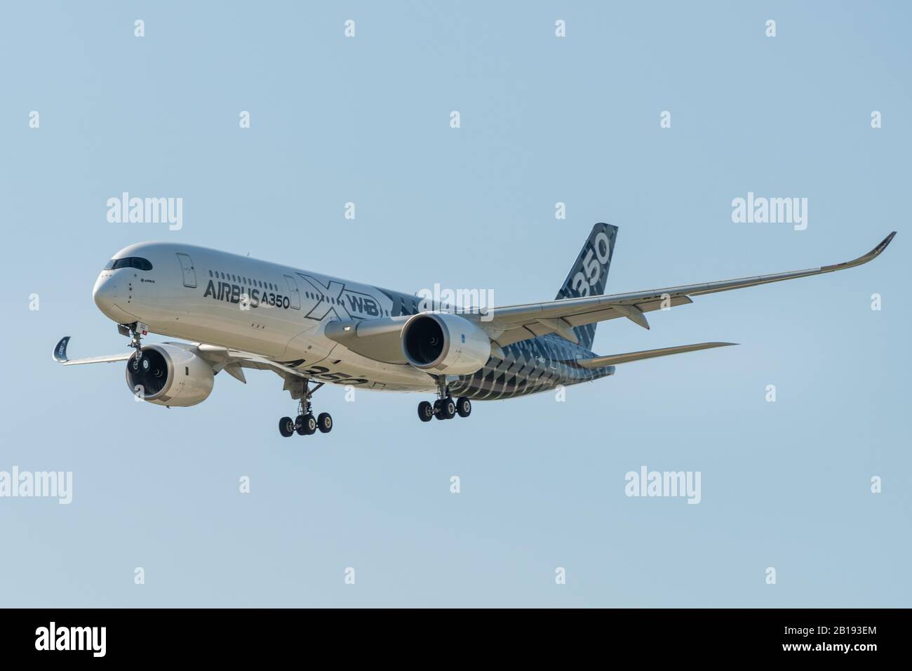 August 30, 2019. Zhukovsky, Russia. long-range wide-body twin-engine ...