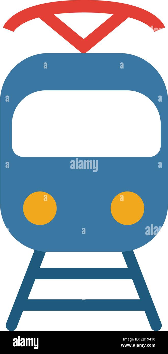 Tram icon. Simple element from transport icons collection. Creative ...