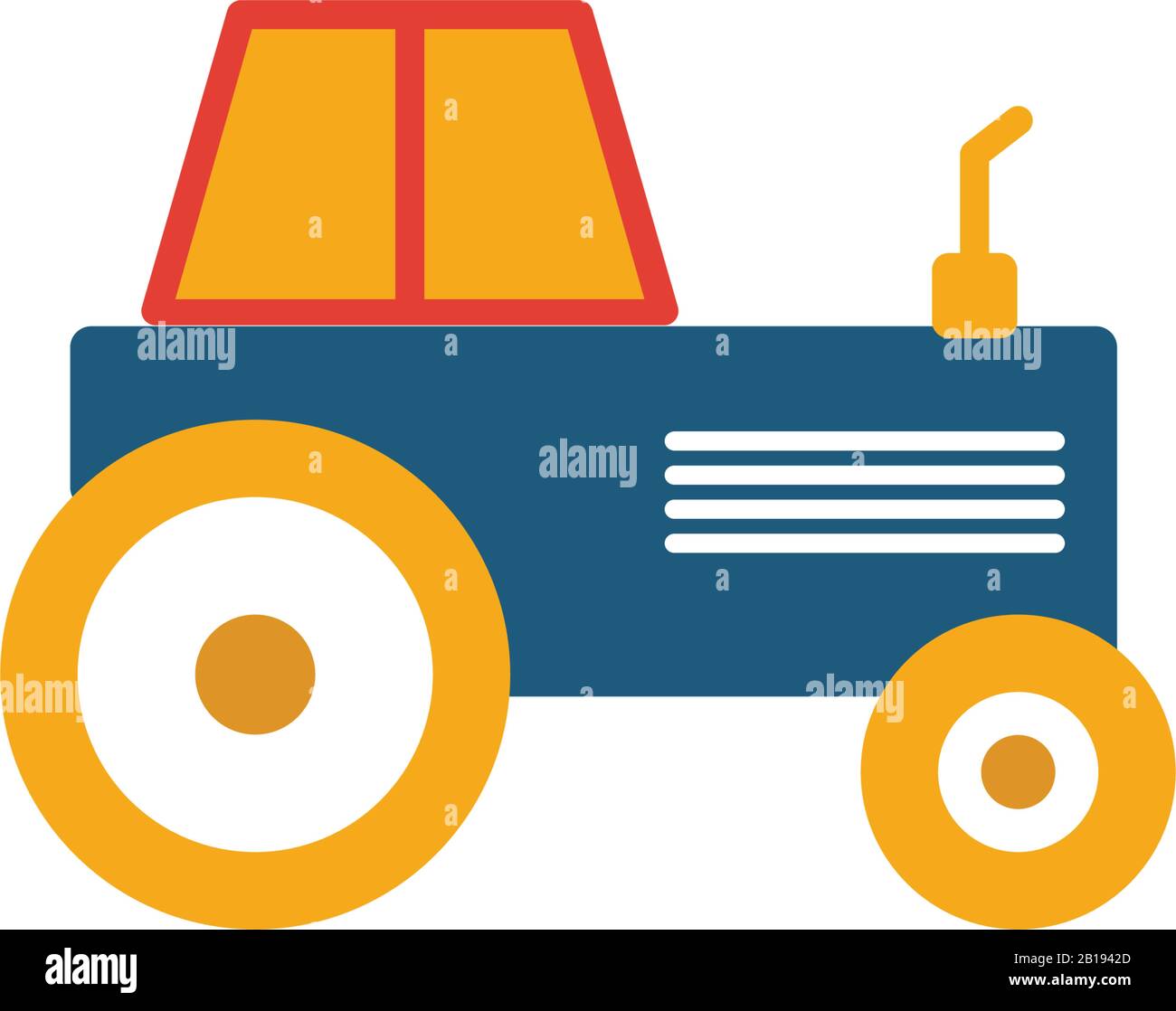 Tractor icon. Simple element from transport icons collection. Creative ...