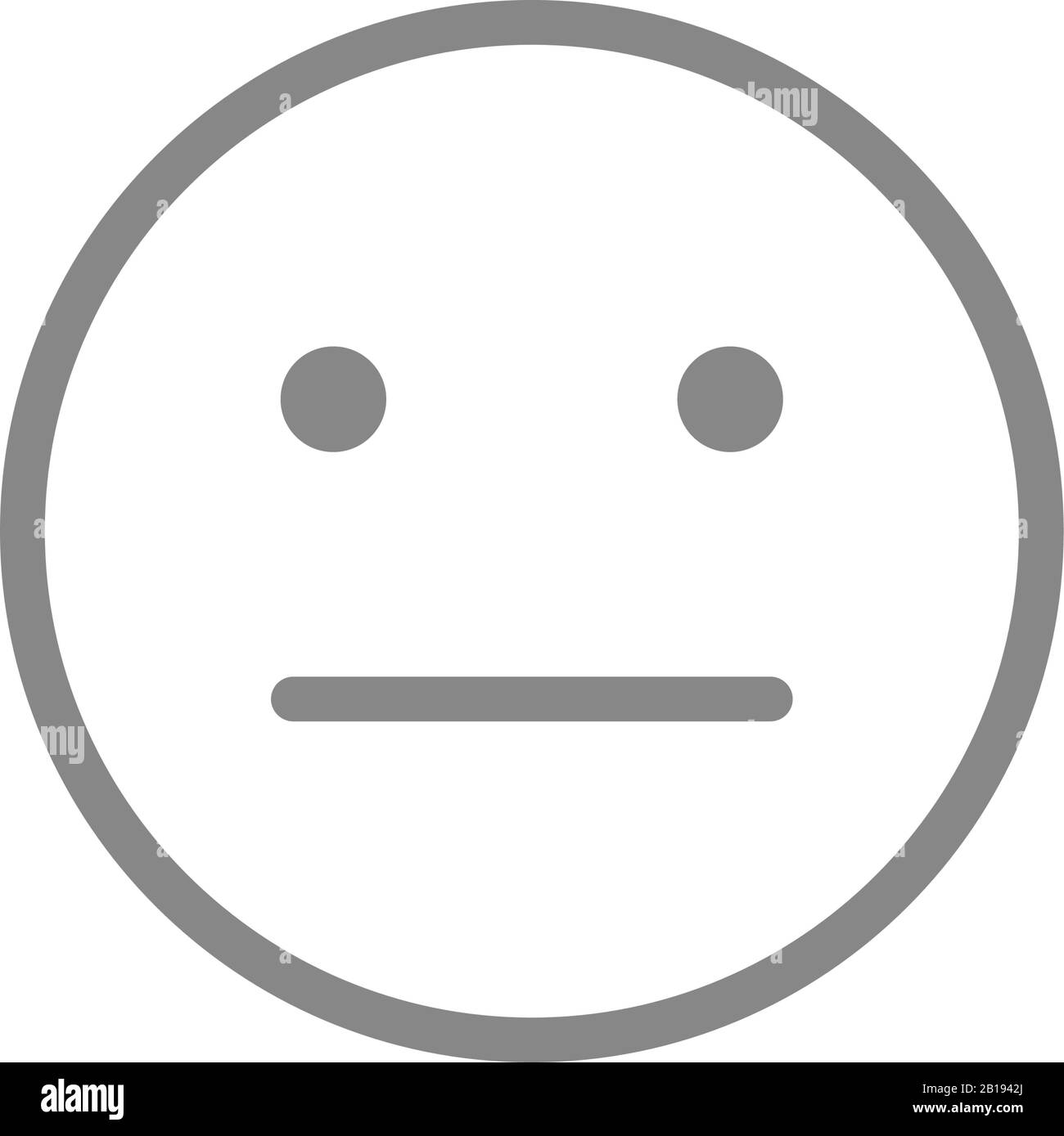 Emotionless Emoticon