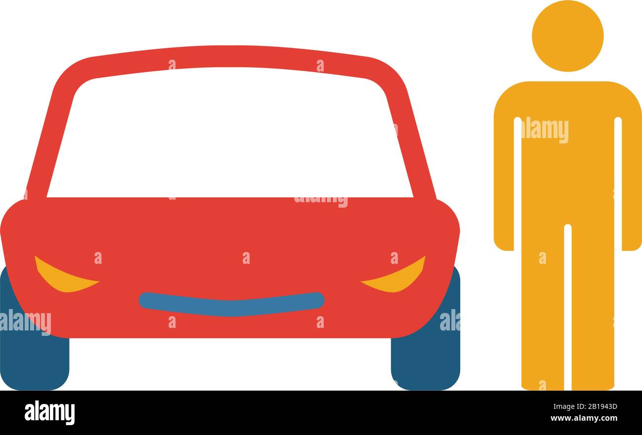 Car Driver icon. Simple element from transport icons collection ...