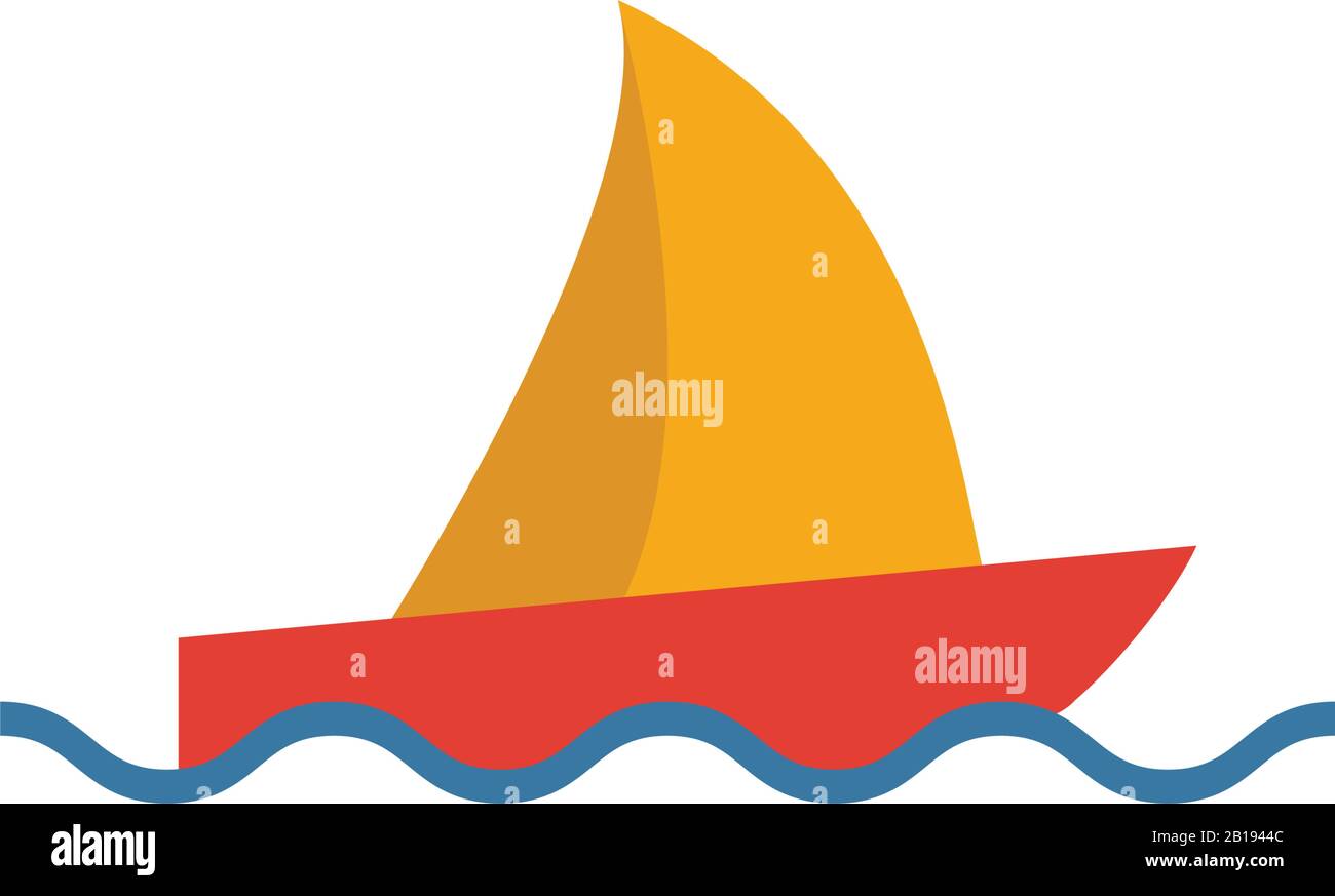 Sailing Ship icon. Simple element from transport icons collection ...
