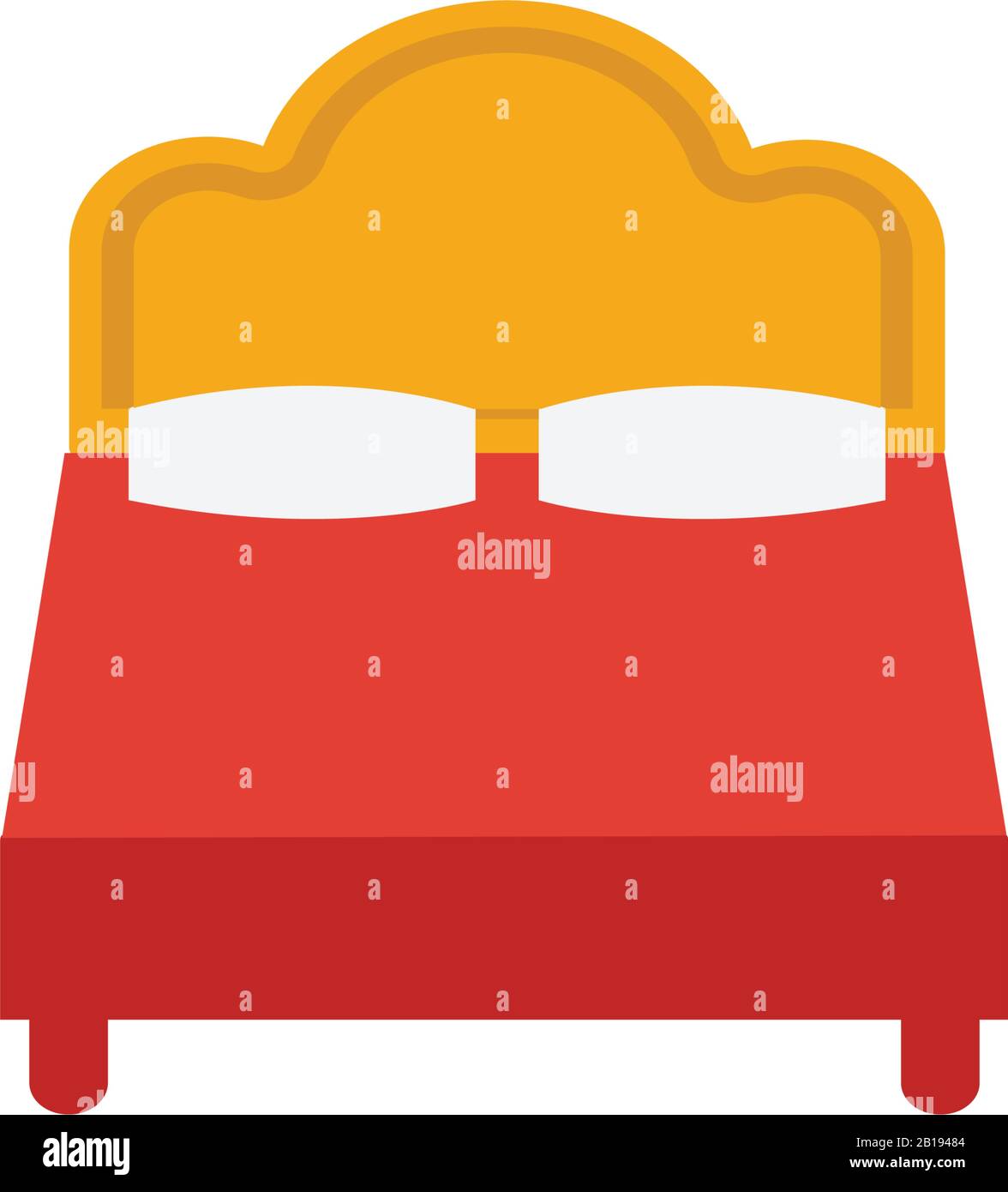 Bed icon. Simple element from travel icons collection. Creative Bed ...