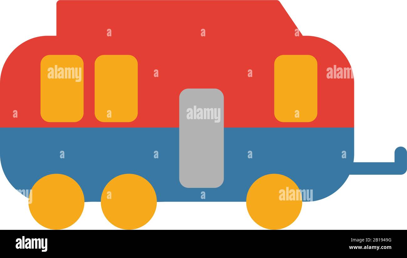 Camping Trailer icon. Simple element from travel icons collection ...
