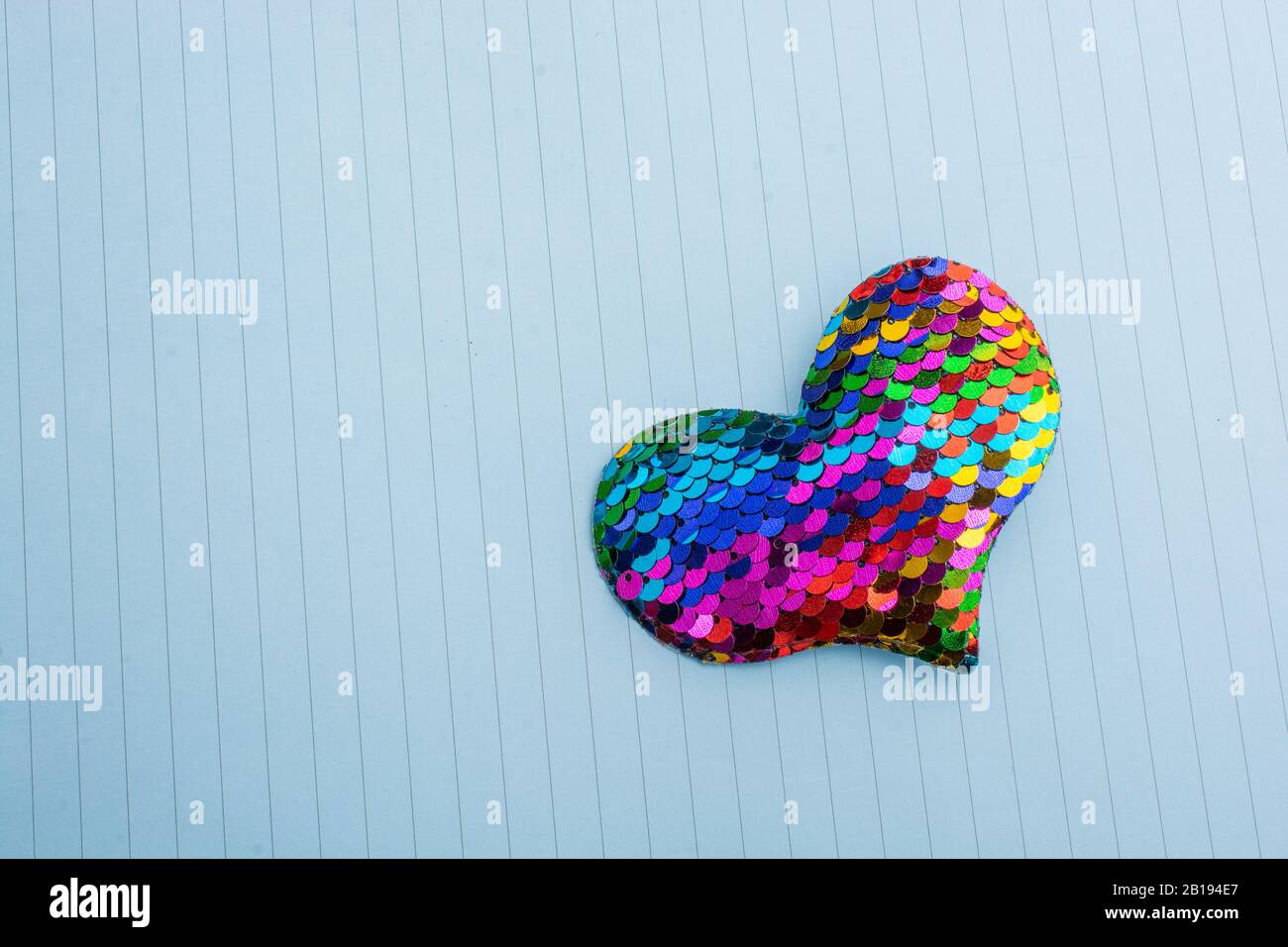 Heart shaped object in view as love conception Stock Photo - Alamy