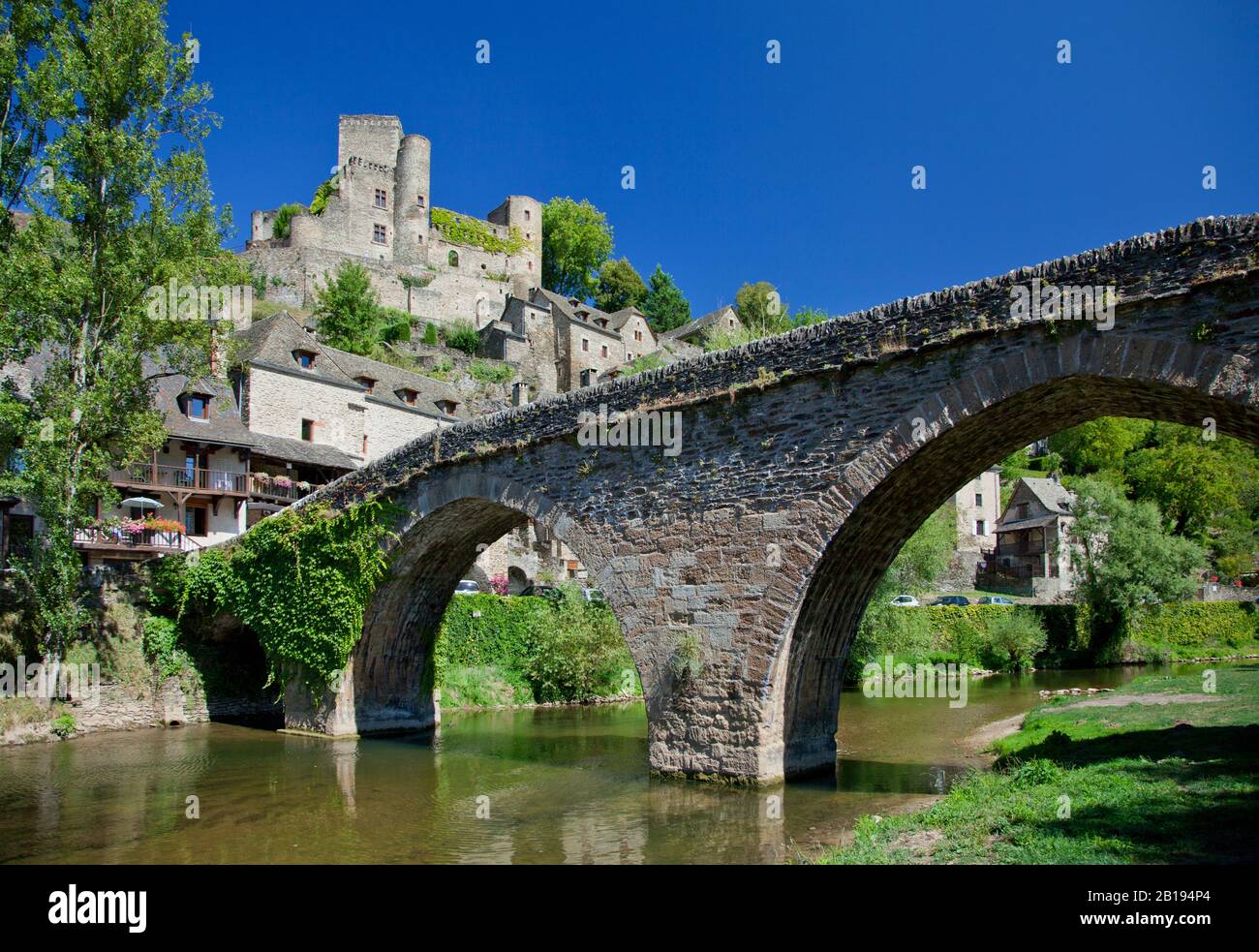 Belcastel, Aveyron, France, Europe Stock Photo - Alamy