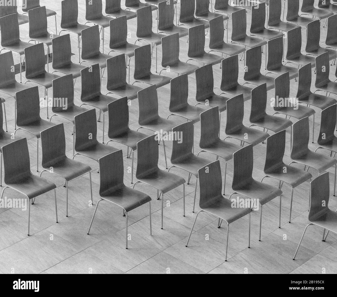 The Rows of chairs - meeting background Stock Photo - Alamy