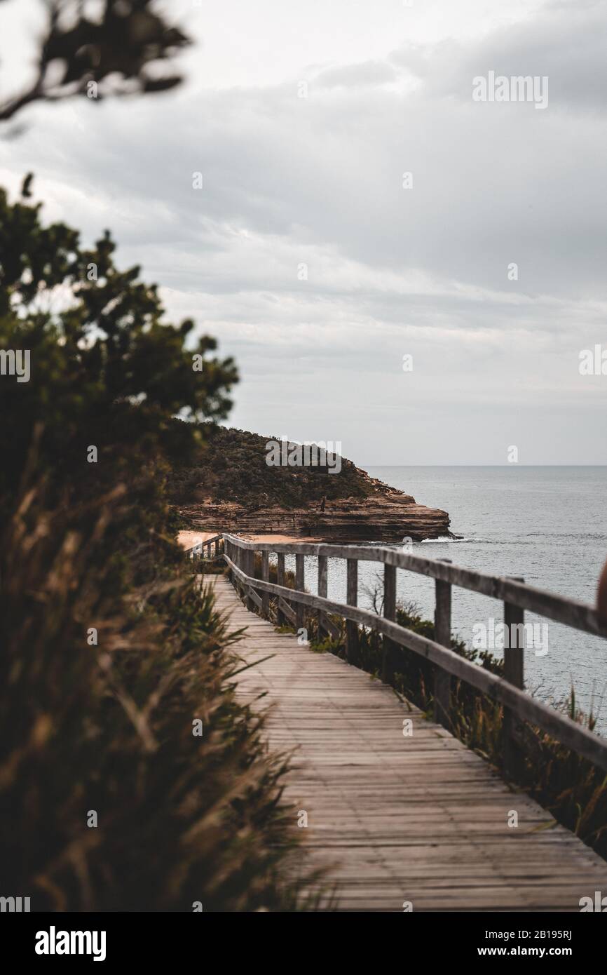 Boardwalk pathway hi-res stock photography and images - Alamy