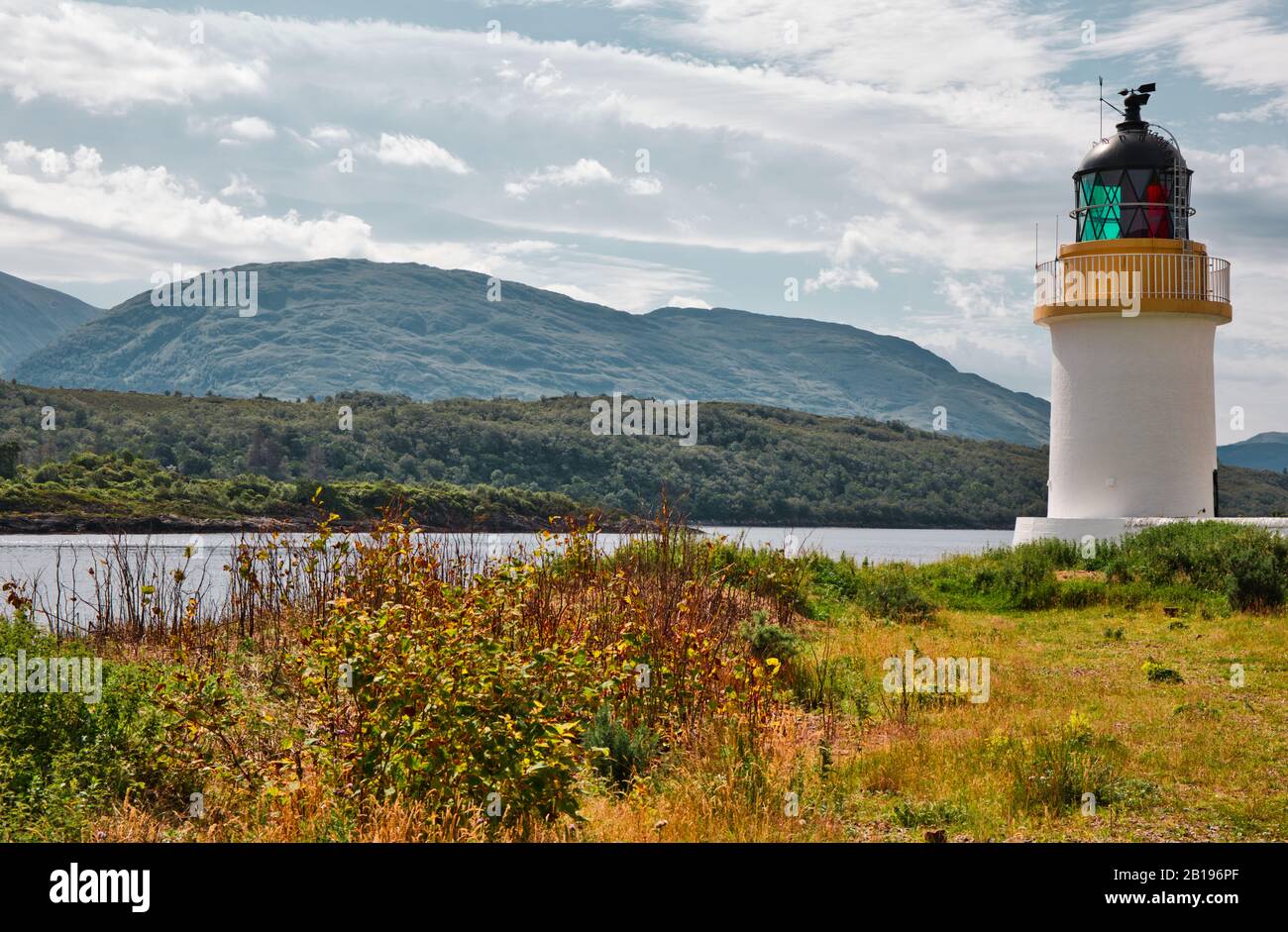 Corran Point Lighthouse, Corran Point, Loch Linnhe, Lochaber, Highland ...