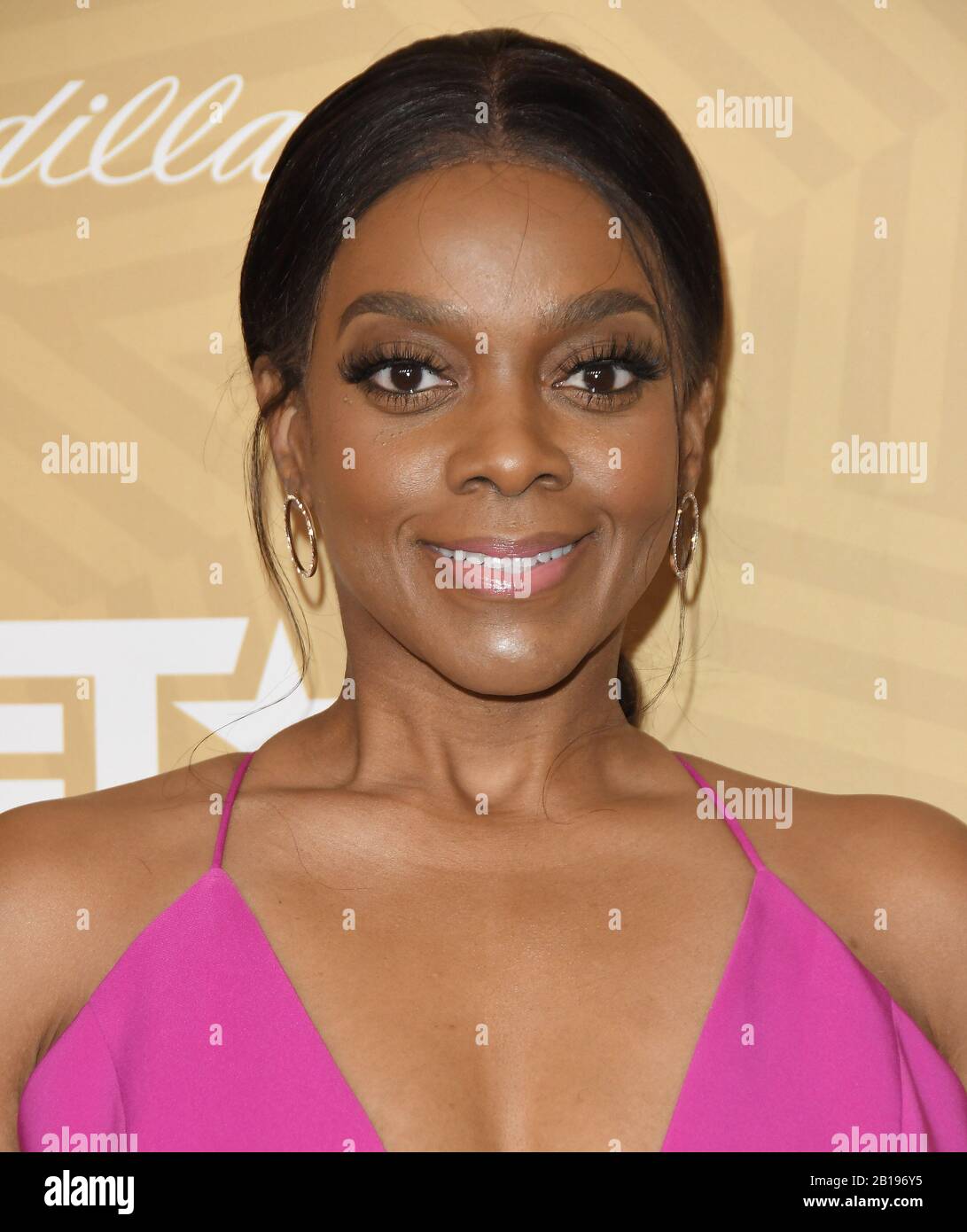 Karan Kendrick arrives at the American Black Film Festival Honors ...
