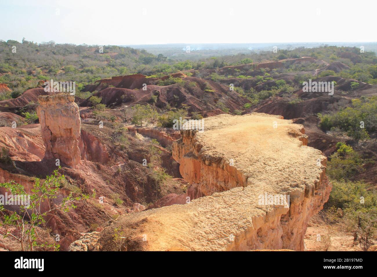 The famous attraction in Kenya is the gorge of Hell's Kitchen - stones ...