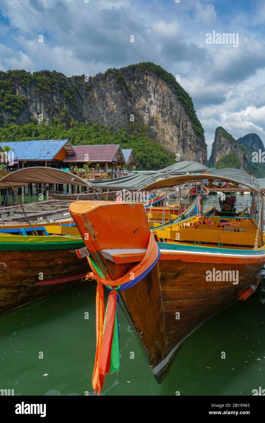 Ao Phang Nga, Thailand. 17th Dec, 2019. Landscape in the Ao Phang Nga ...